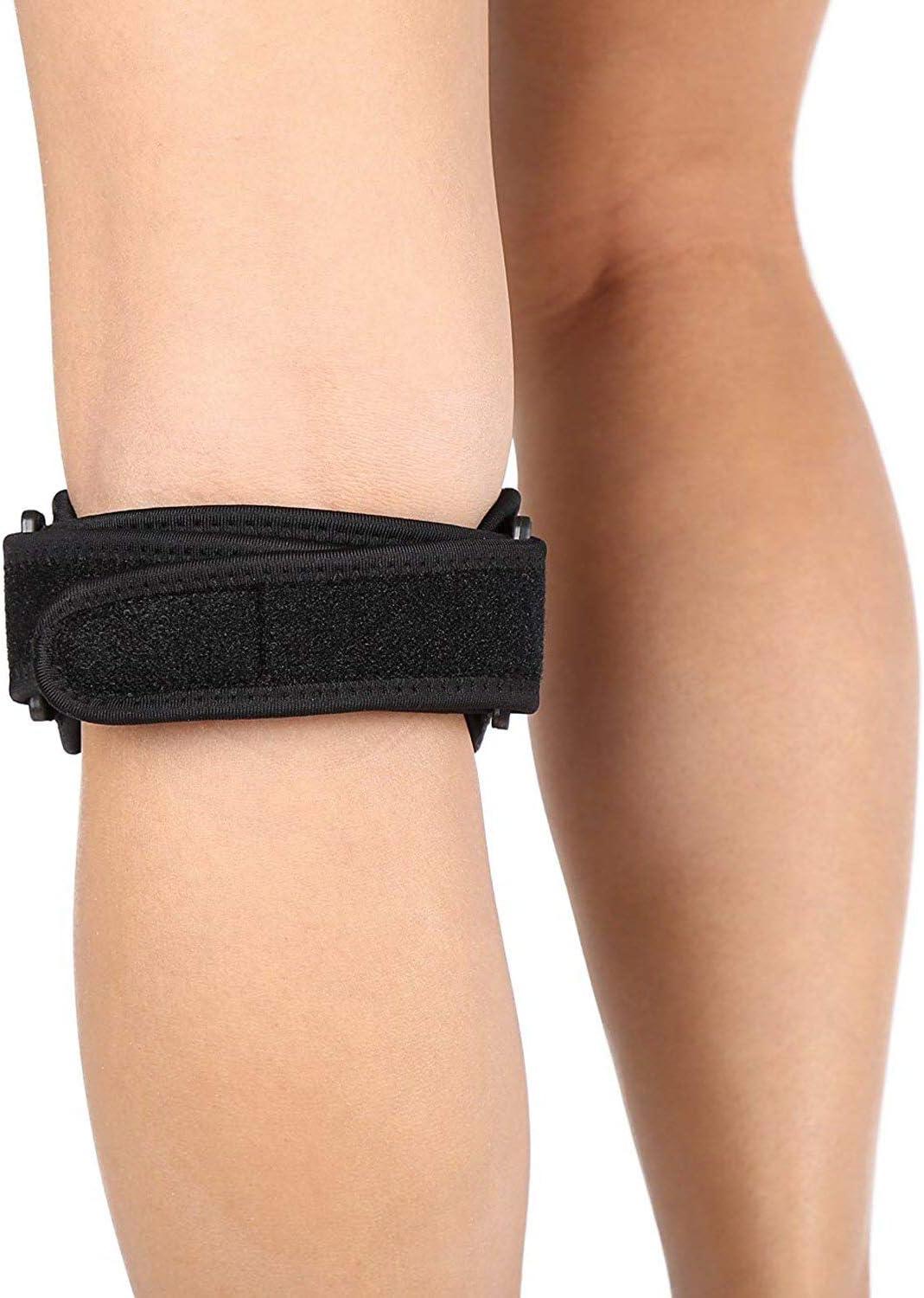 RiptGear Patella Tendon Support Strap - Adjustable Patella Knee Strap - Patellar Stabilizing ...