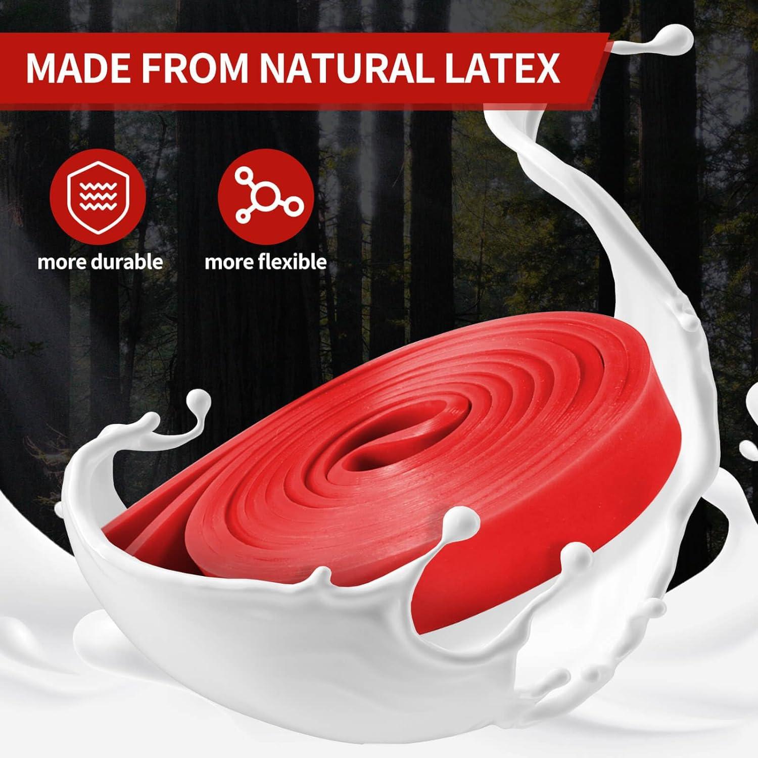 Shop Auvim Resistance Tapes Set - 3 Levels of Fitness Straps for ...