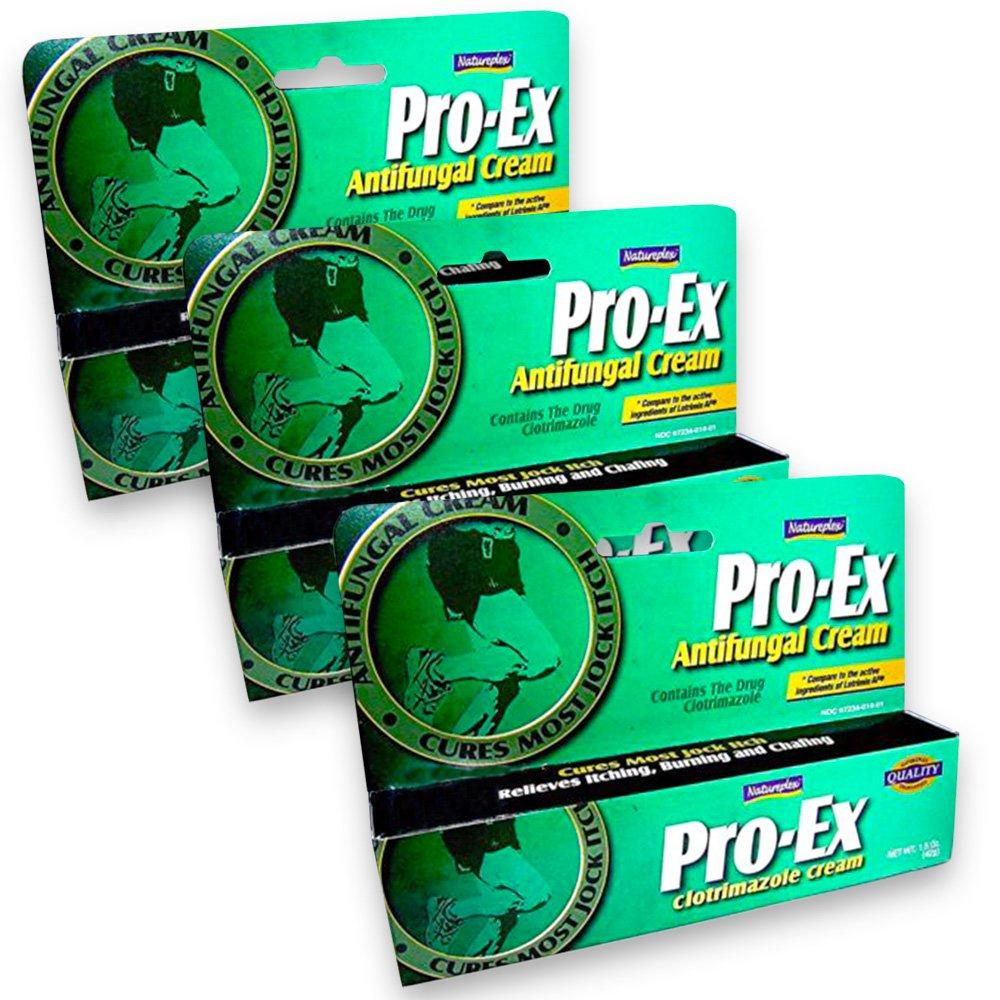 Pro-Ex Antifungal Cream - 3 tube pack - 1.5oz tube