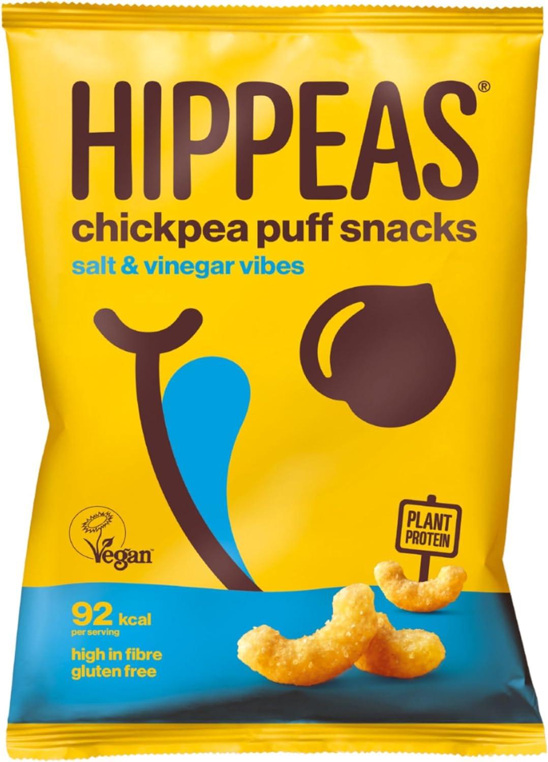 Hippeas Chickpea Puff Snacks - Pack of 12 x 22g (6 Flavours 2 of Each ...