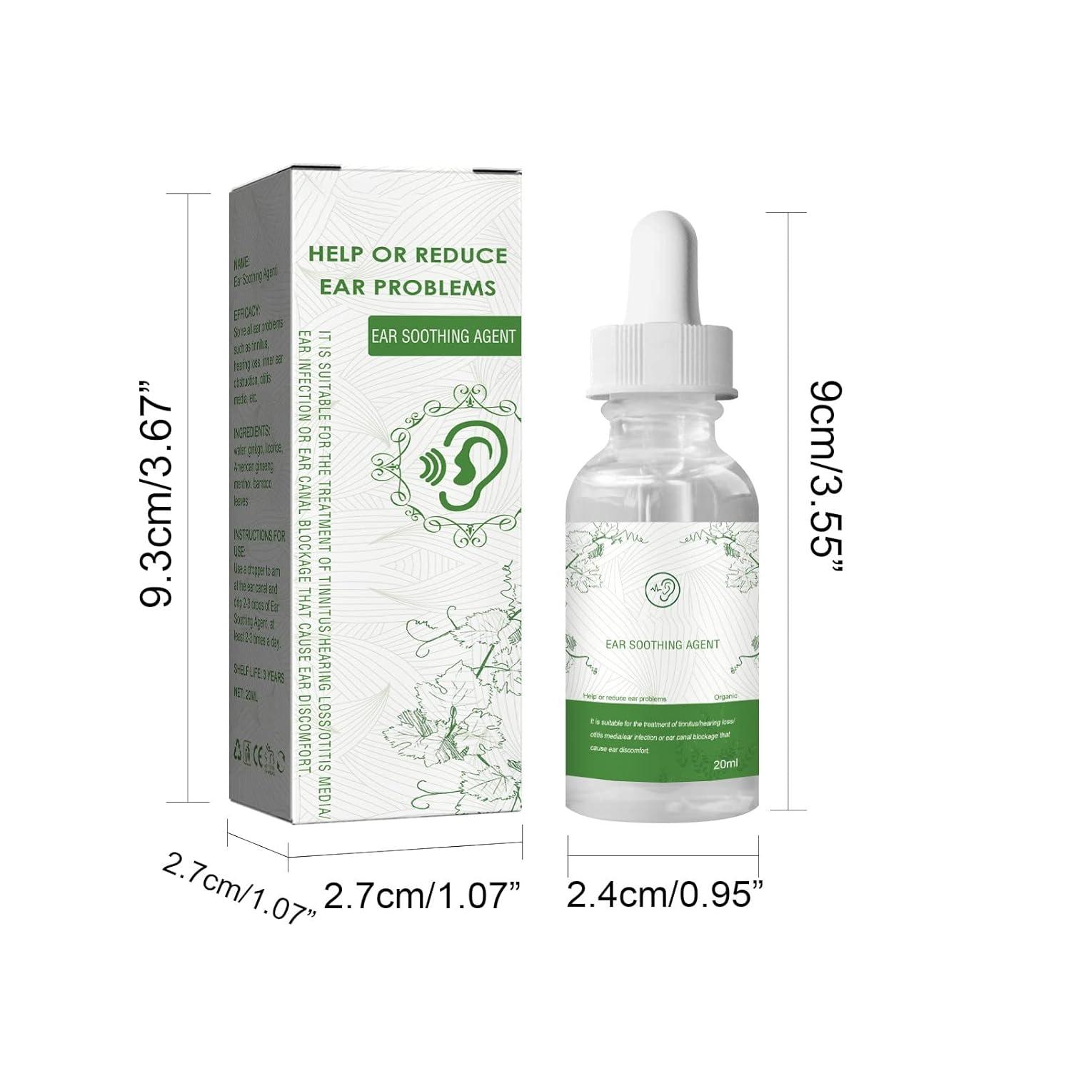 Ear Health Care: 20ml Ear Drops for Inner Ear Obstruction, Tinnitus ...