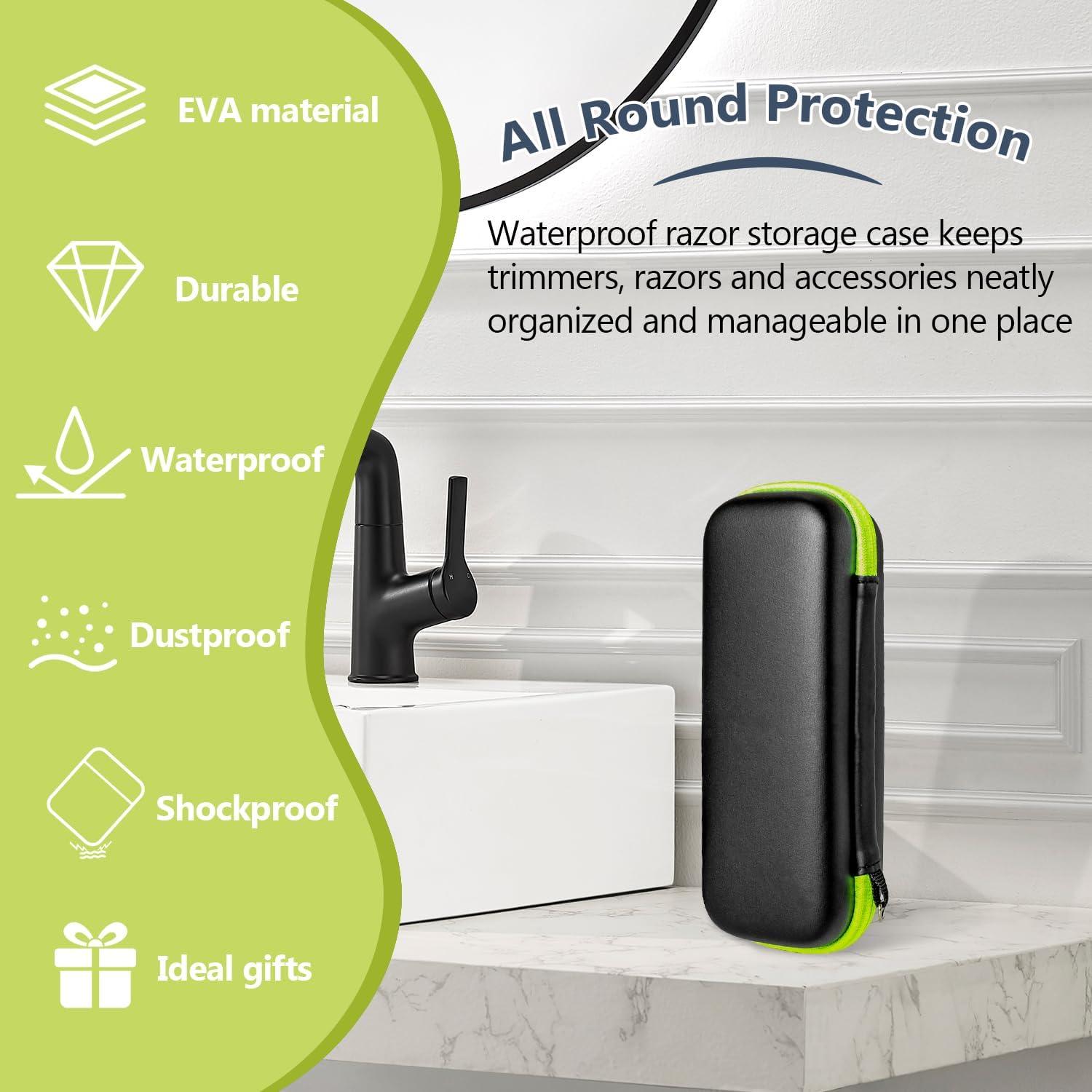 Hard Shell Travel Case for Philips Norelco OneBlade & Braun Series ...