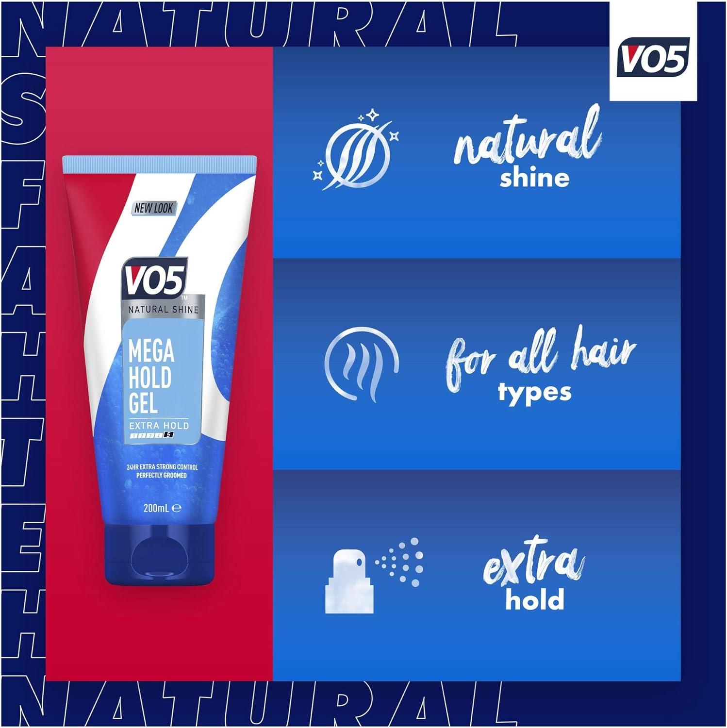 VO5 Mega Hold Styling Gel 200ml 200 ml (Pack of 1) | Buy Now with Express International Delivery ...