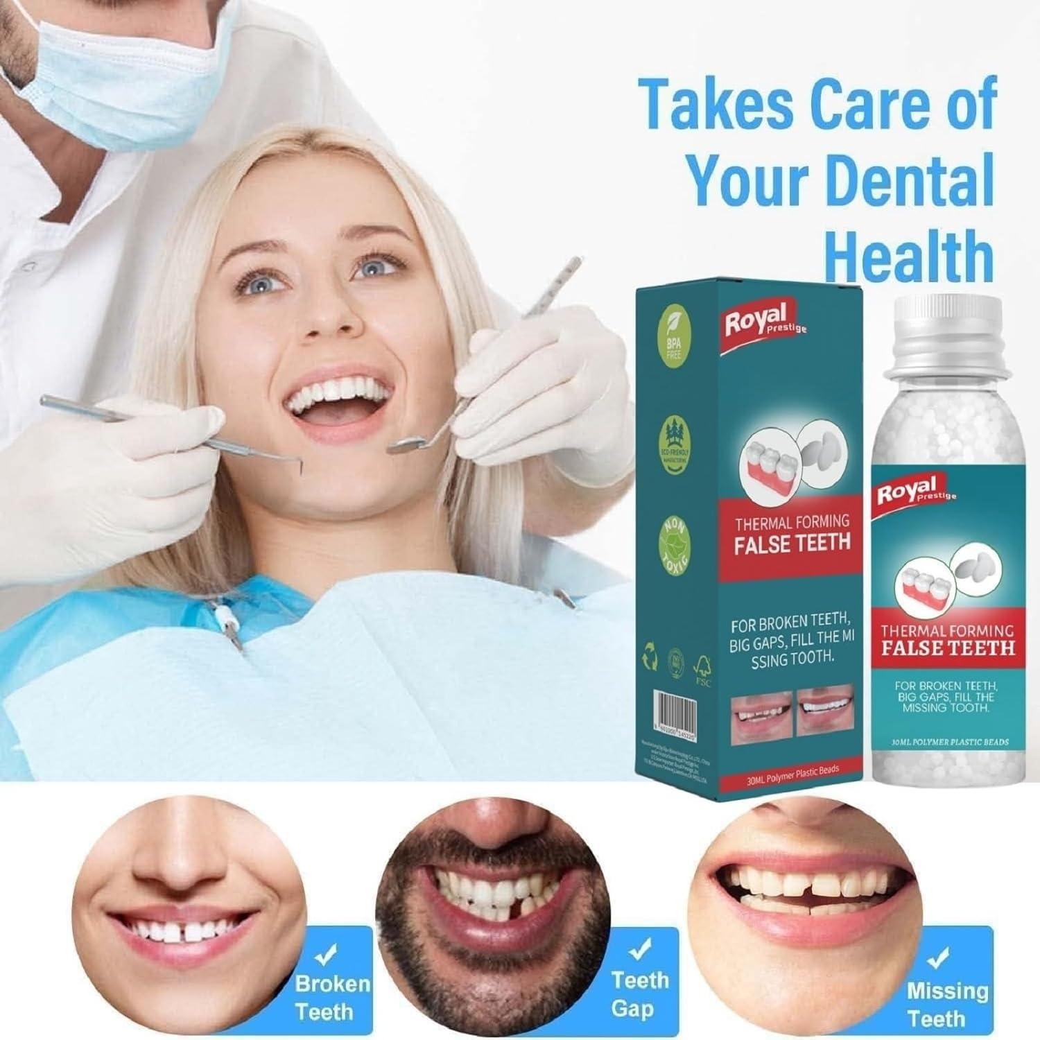 DIY Temporary Tooth Filling Repair Kit - Dental Tooth Filler for Broken ...