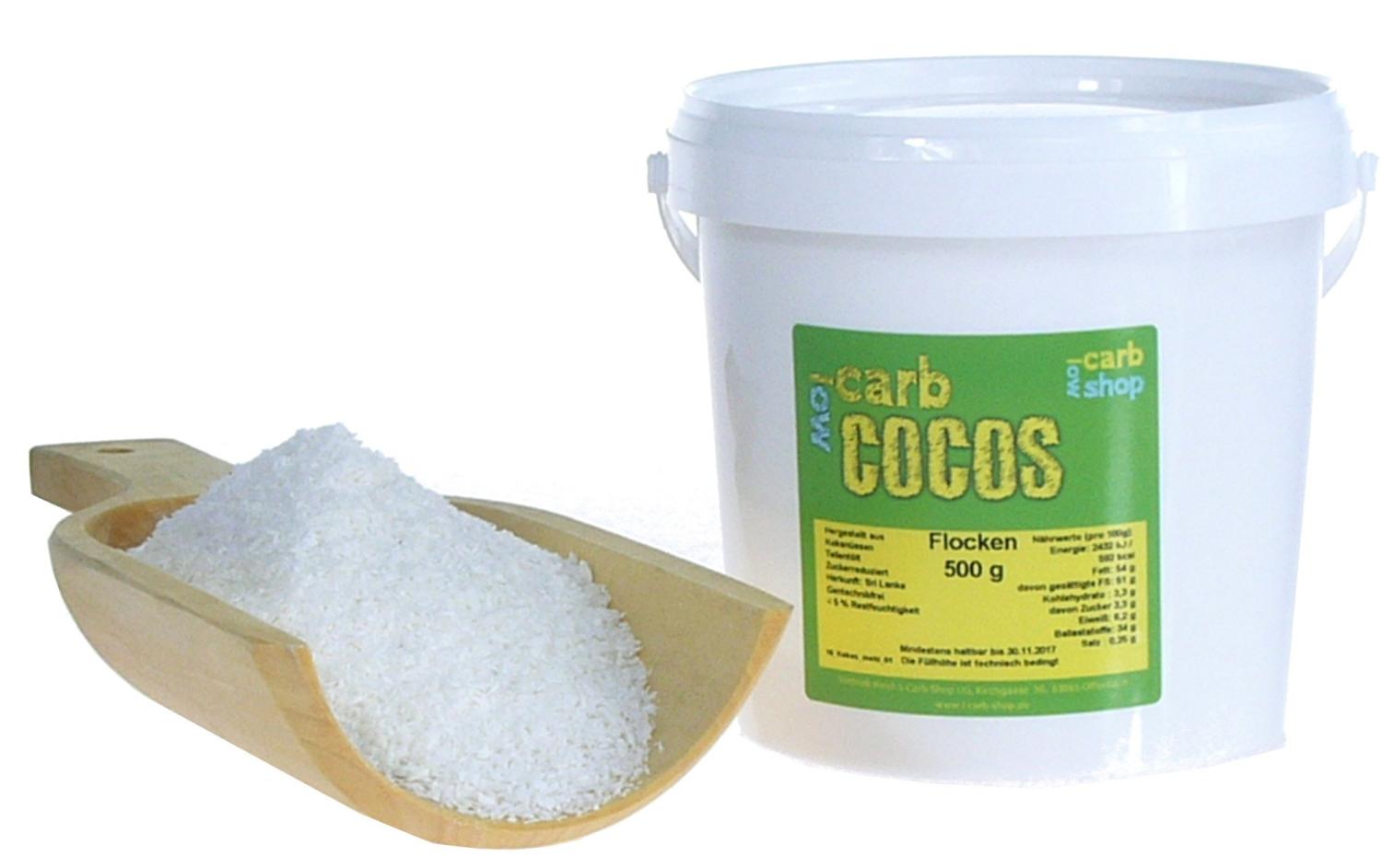 Low Sugar Partially Defatted Coconut Flakes 400g | Healthy Carb ...