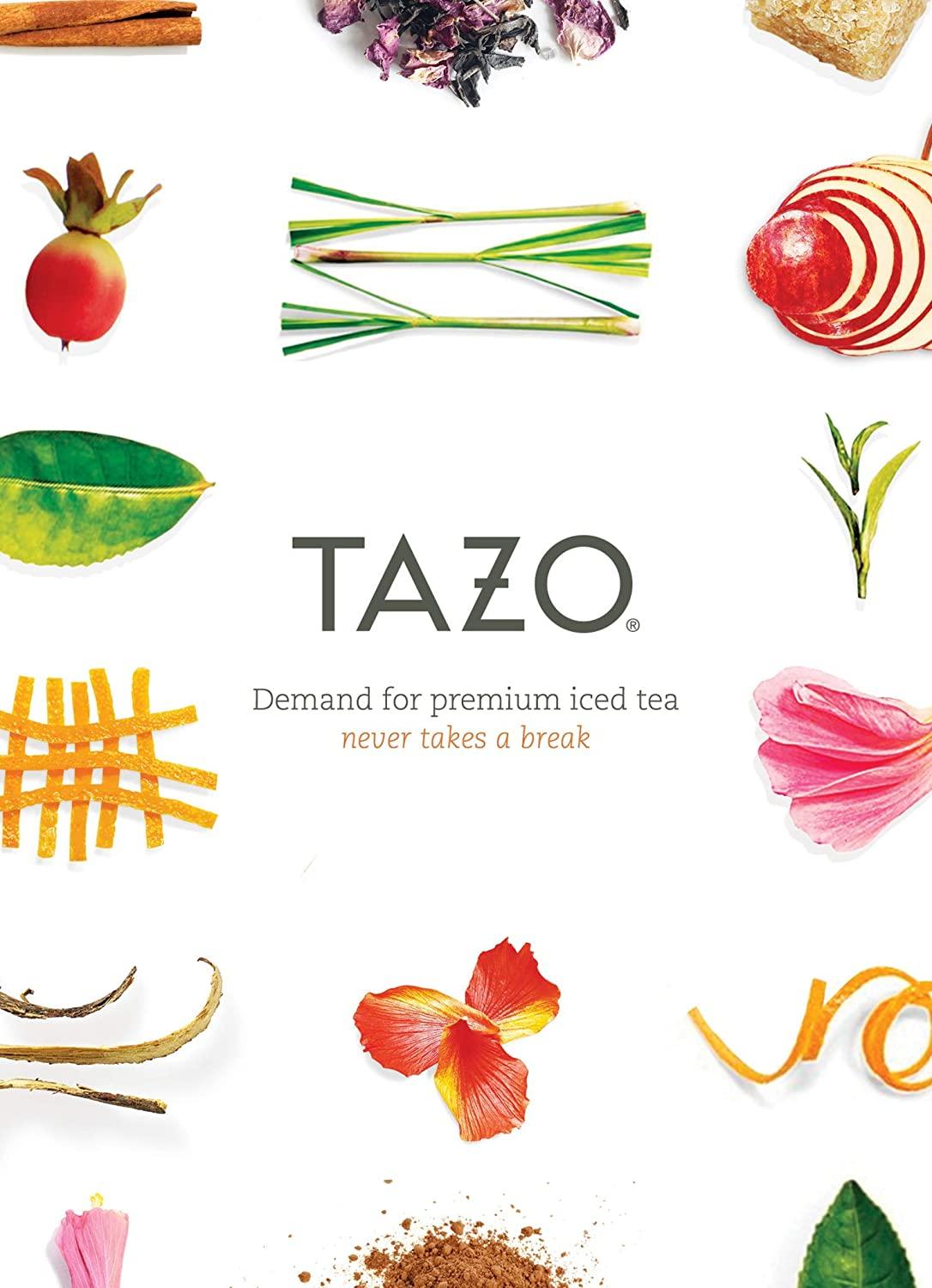 Tazo Tea Bags Sampler Assortment Gift Box - 42 Count - 14 Flavors ...