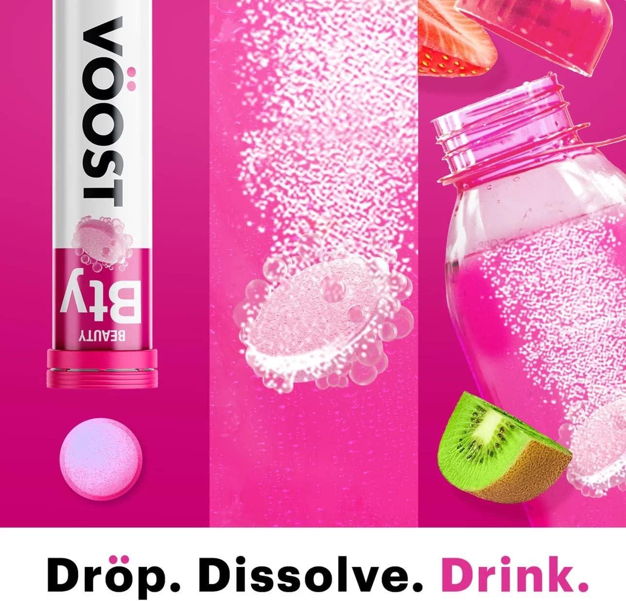 Voost Beauty Vitamin & Women's Multivitamin Effervescent Drink Tablets ...