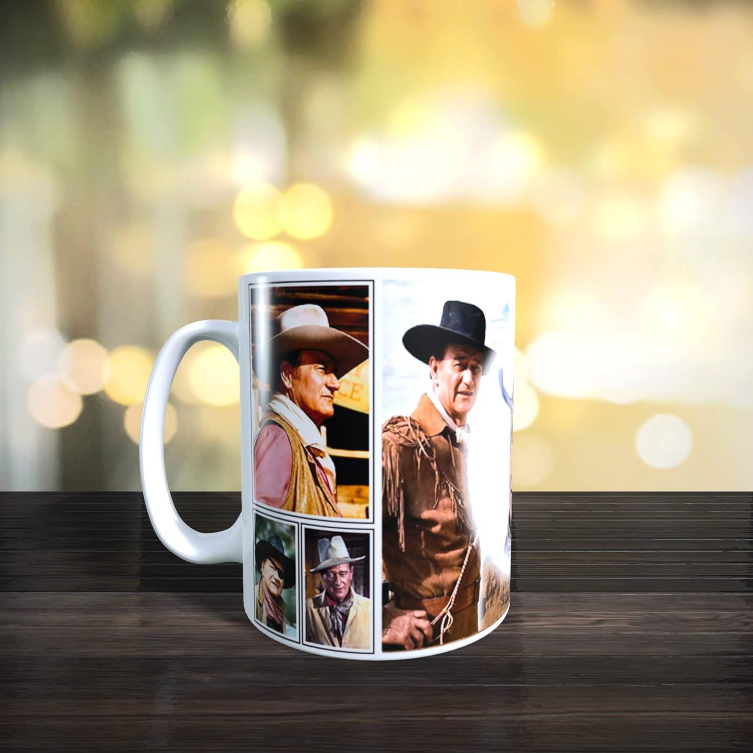 John Wayne Icon Gift Mug with Sweets
