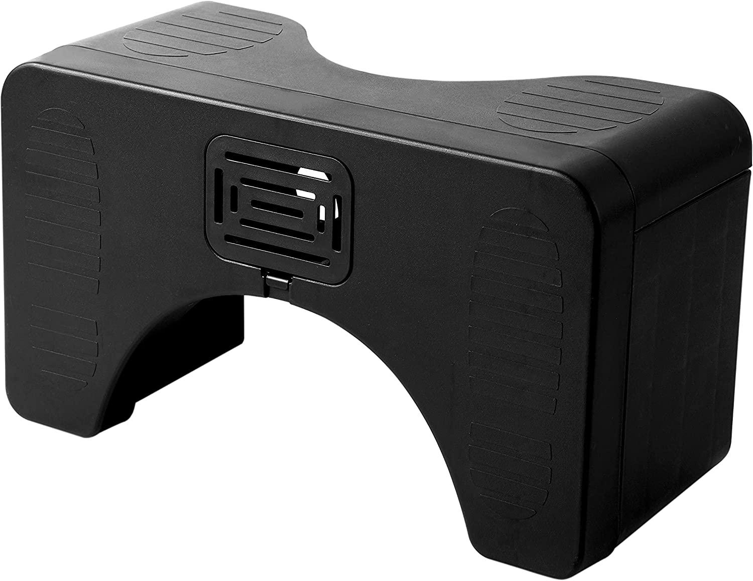 EASICOZI Portable Bathroom Squat Stool - Adjustable Height Squatting ...