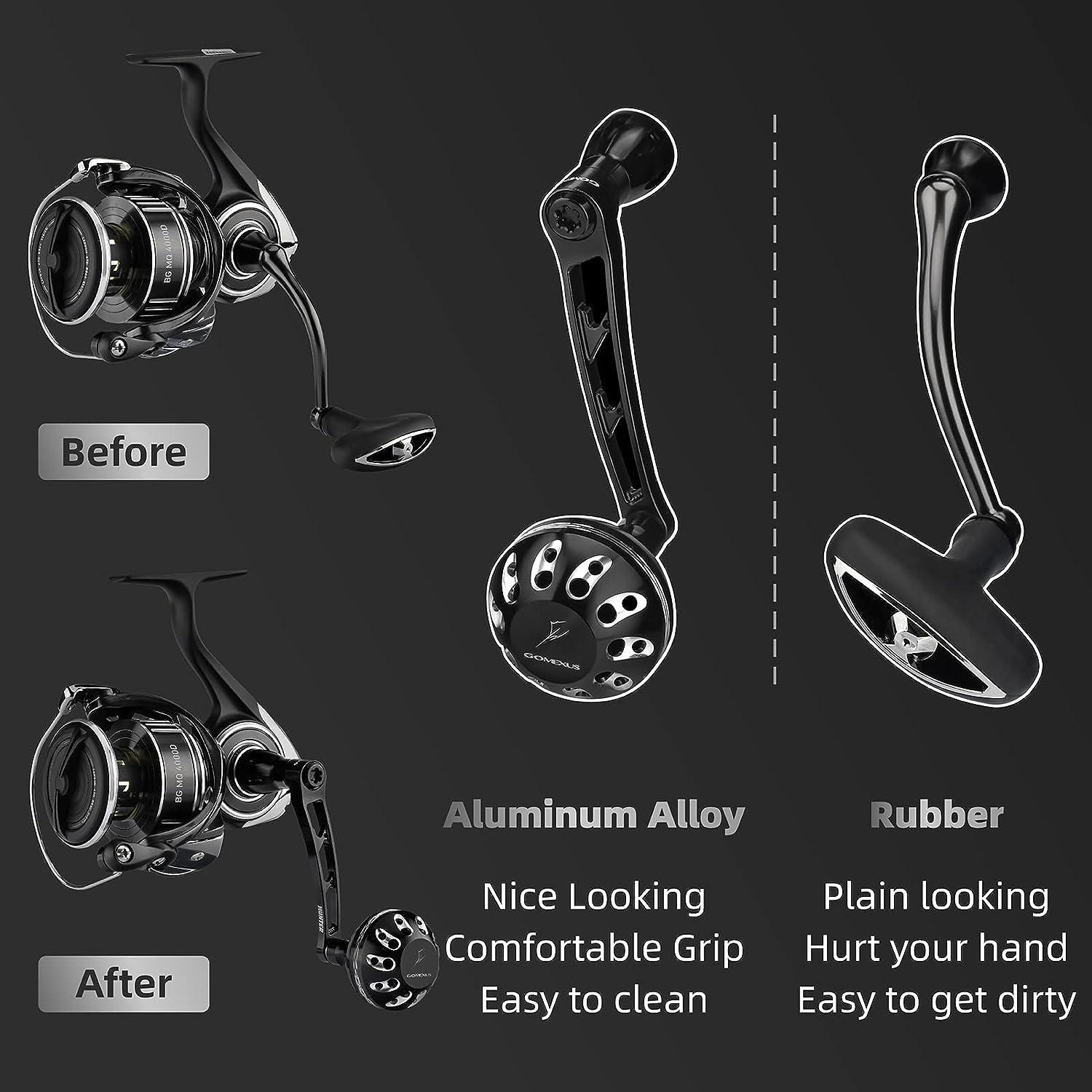 GOMEXUS Power Handle for Daiwa BG/Fuego/Tatula LT Reels 1000-4000 ...