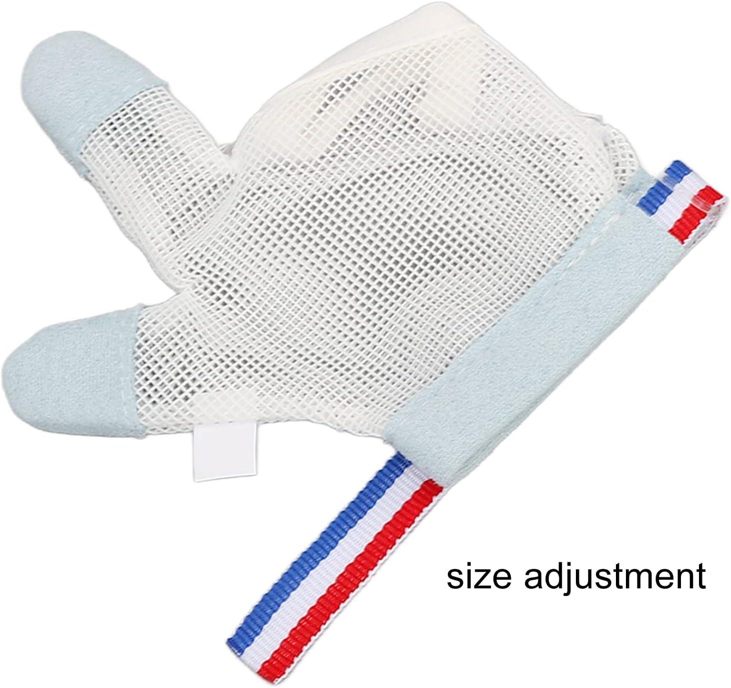 Three-Sailing Thumb Sucking Stop: Finger Protection Glove & Bite Ring ...