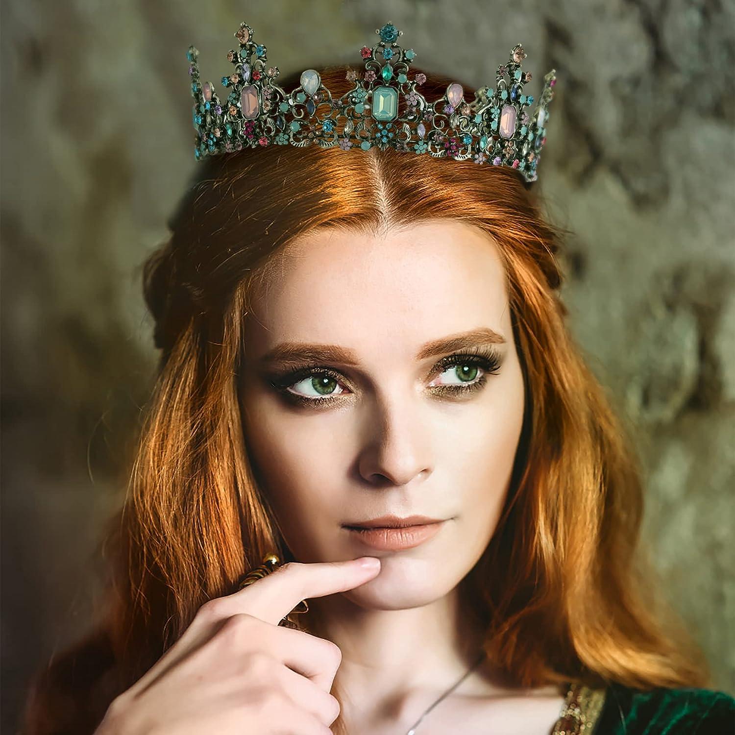 Gold Medieval Princess Crown