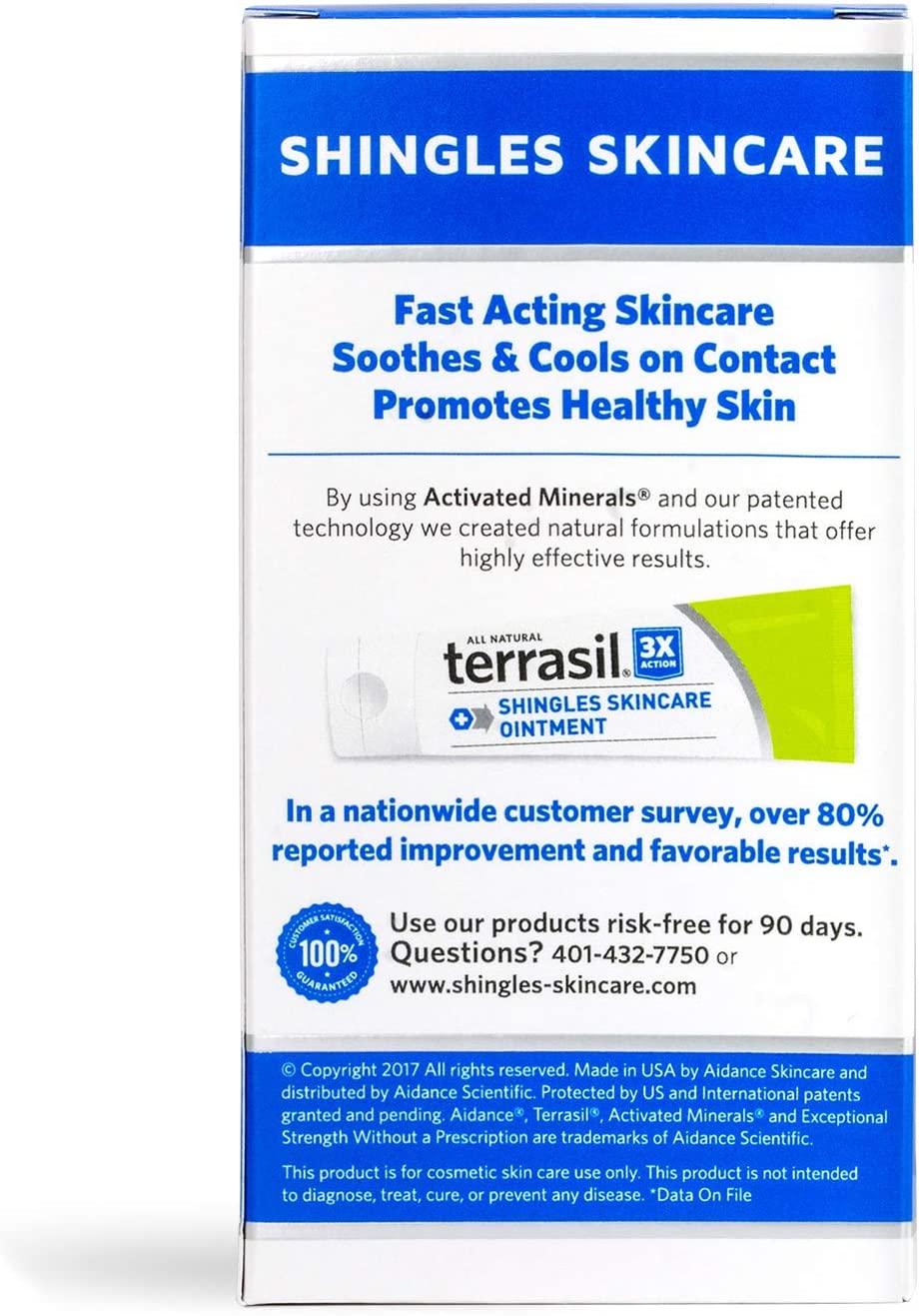 Terrasil Shingles Skincare Cream 3X Triple Action Patented Natural ...