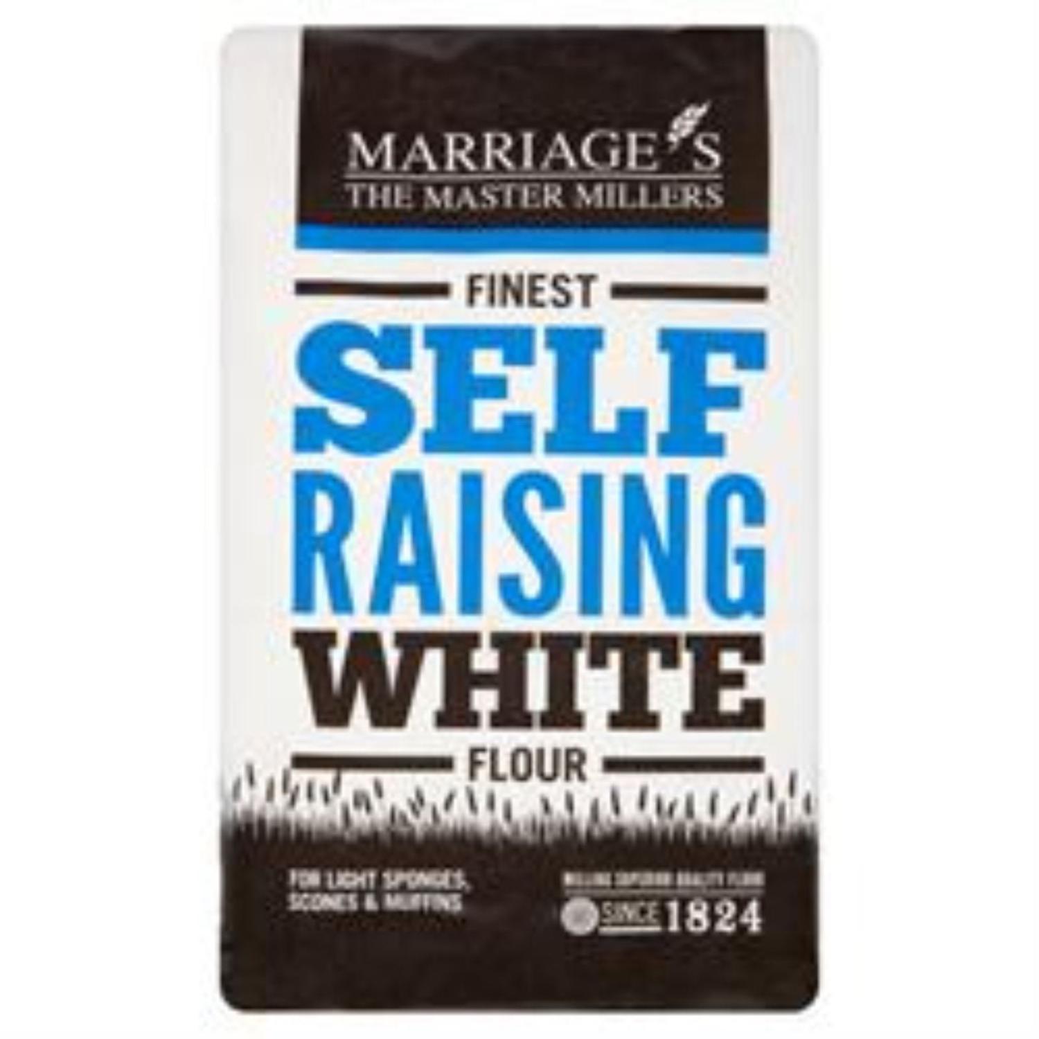 Marriage's Master Millers Finest Self Raising Flour - White 1.5kg ...