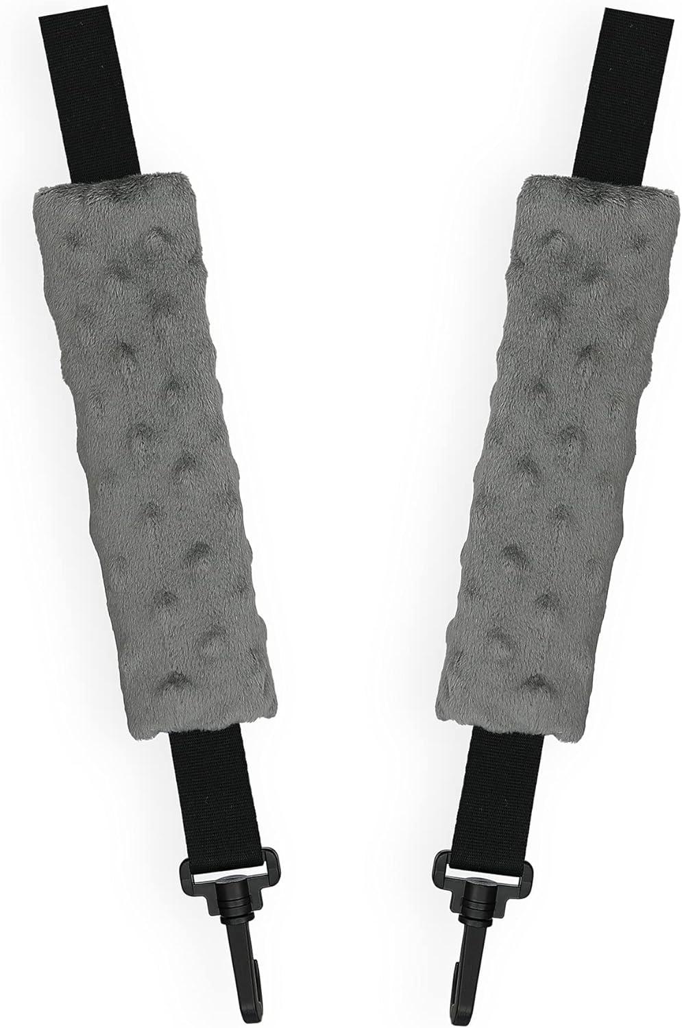 Harness Seat Belt Strap Covers - Padded Universal Set of 2, Reversible ...