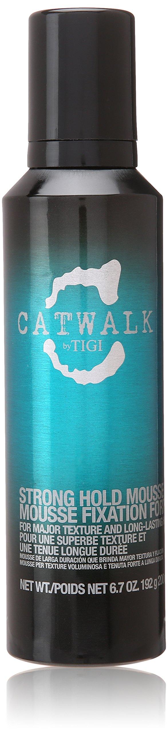 TIGI Catwalk Strong Hold Mousse 6.7 oz - Unisex Hair Styling Product ...
