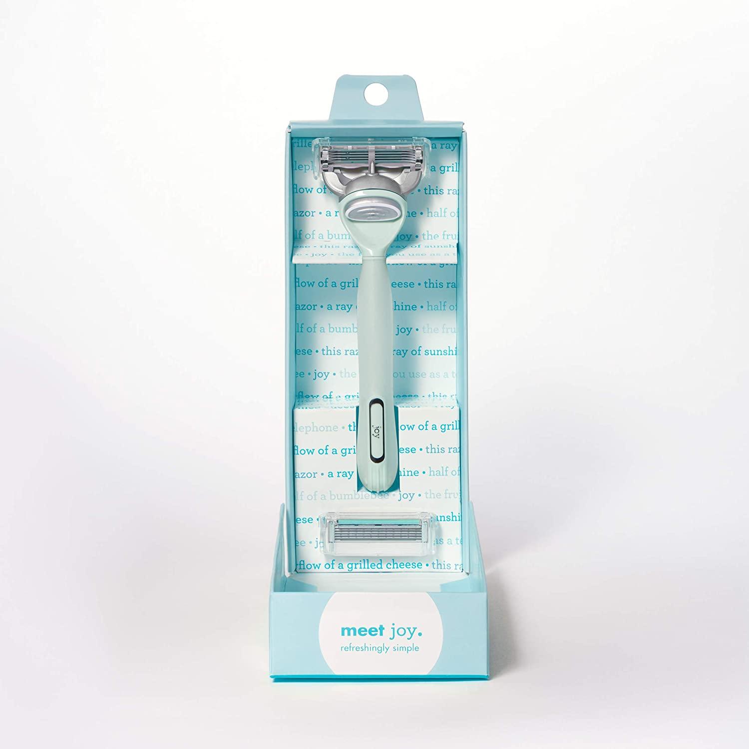Joy Teal Razor with 2 Cartridges - Smooth Shave Experience | Buy Now ...