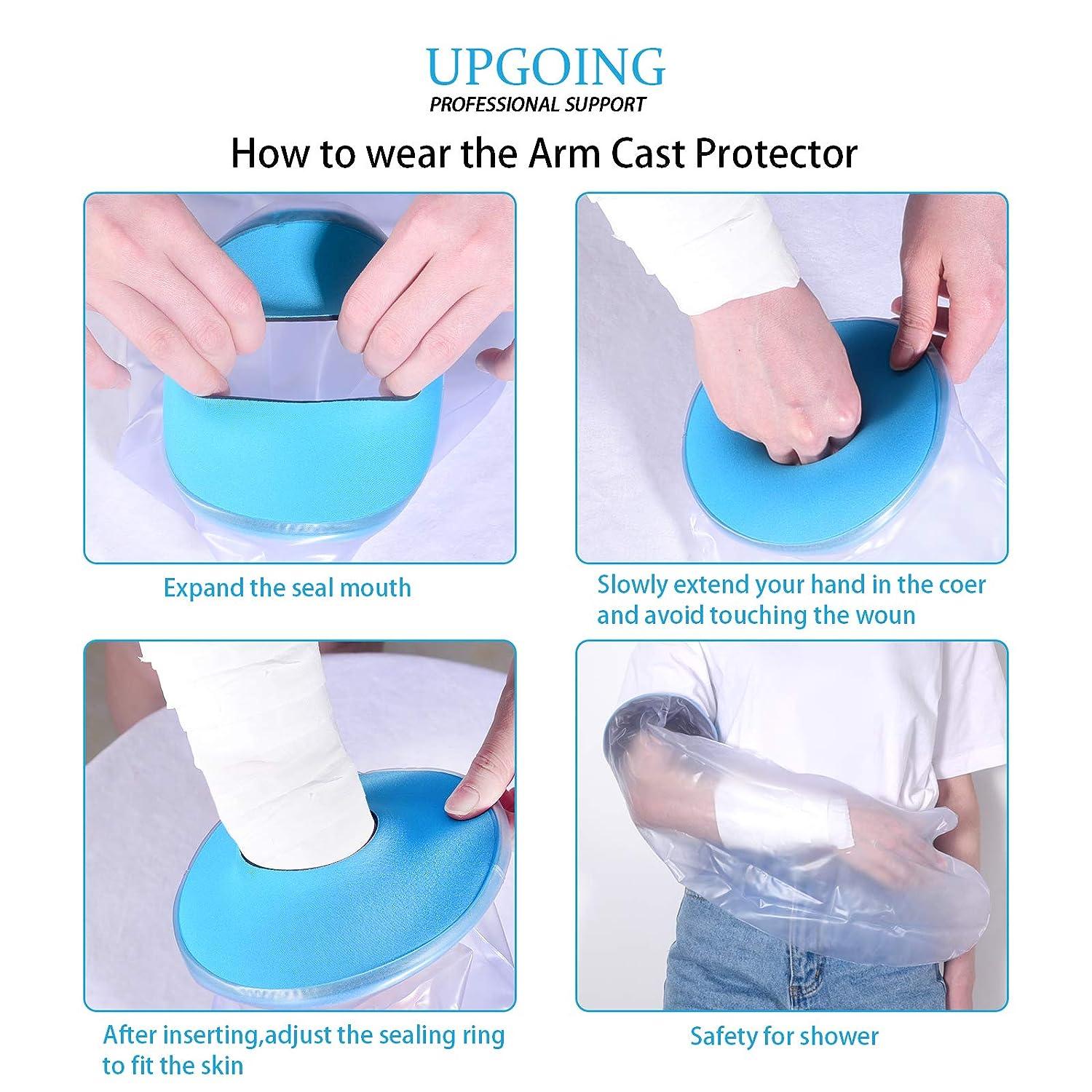 Waterproof Arm Cast Cover for Adults | Watertight Wound Protector ...