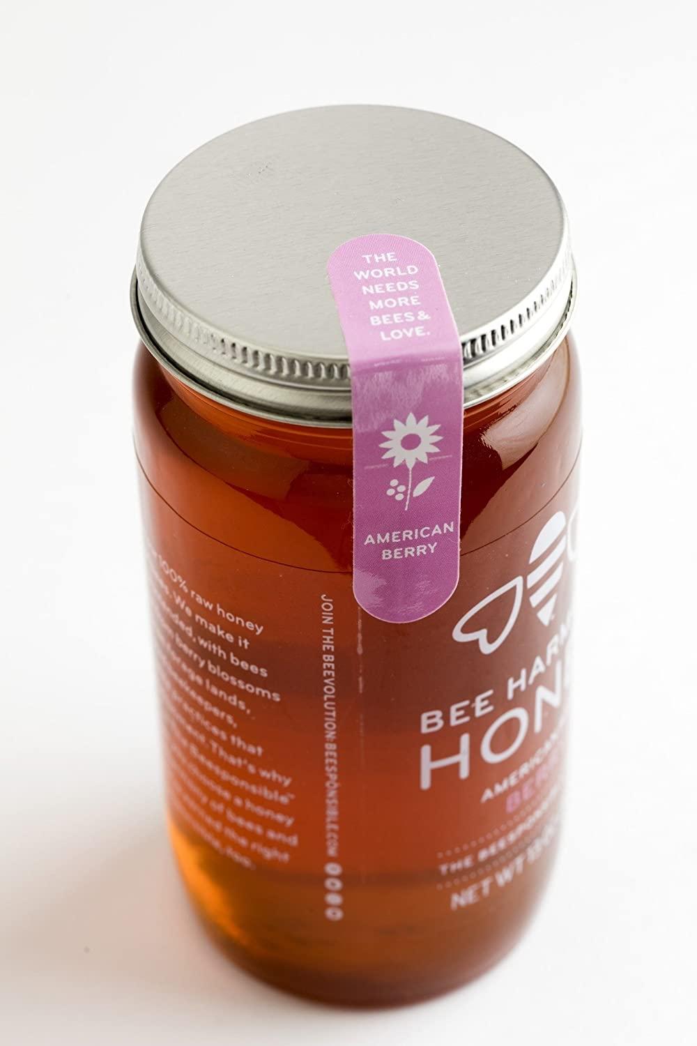 Buy BEE HARMONY American Berry Honey - 12 OZ | Natural Sweetener | Buy ...