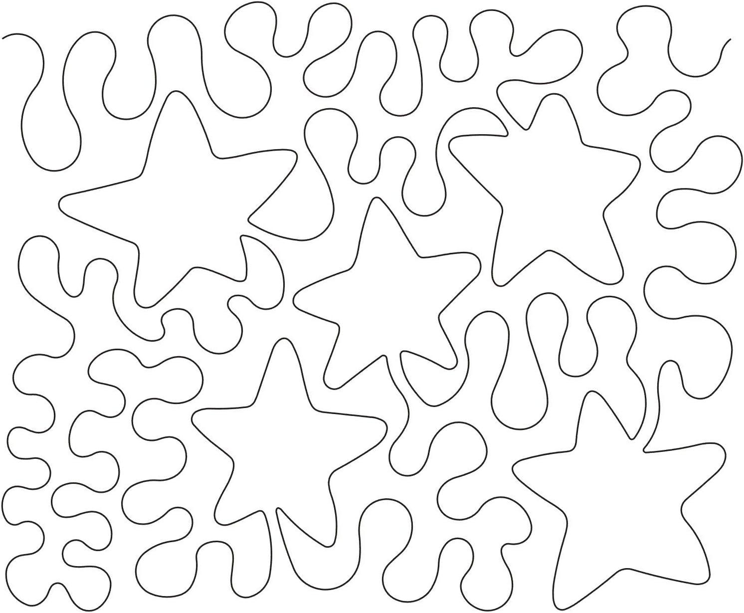 Quilting Creations Stencils Set for Machine and Hand Quilting | 2 ...