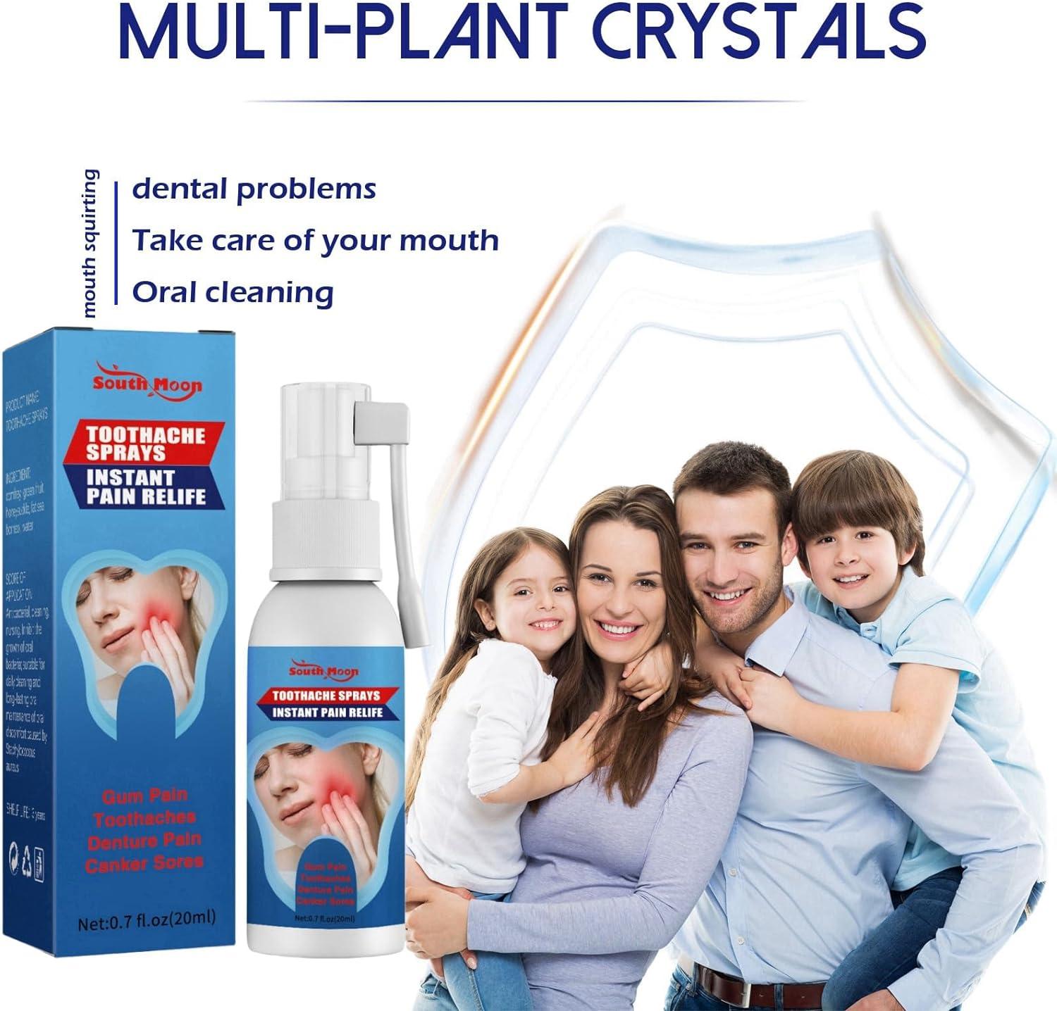 Toothache Relieving Spray Tooth Pain Relief Instant Teeth Treatment ...