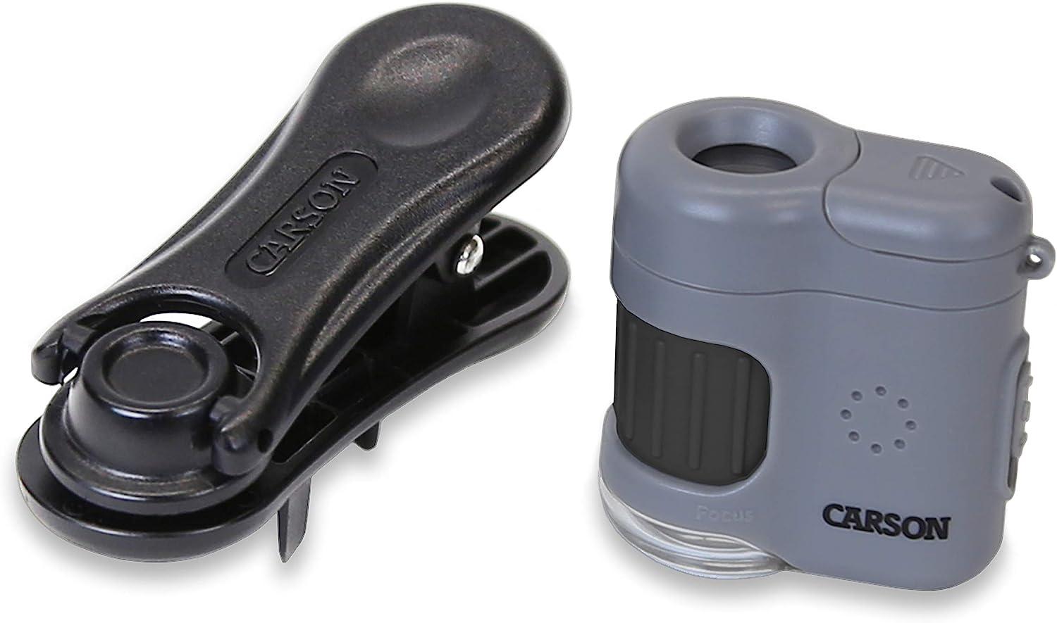Carson MicroMini 20x LED Pocket Microscope with Smartphone Adapter (MM ...