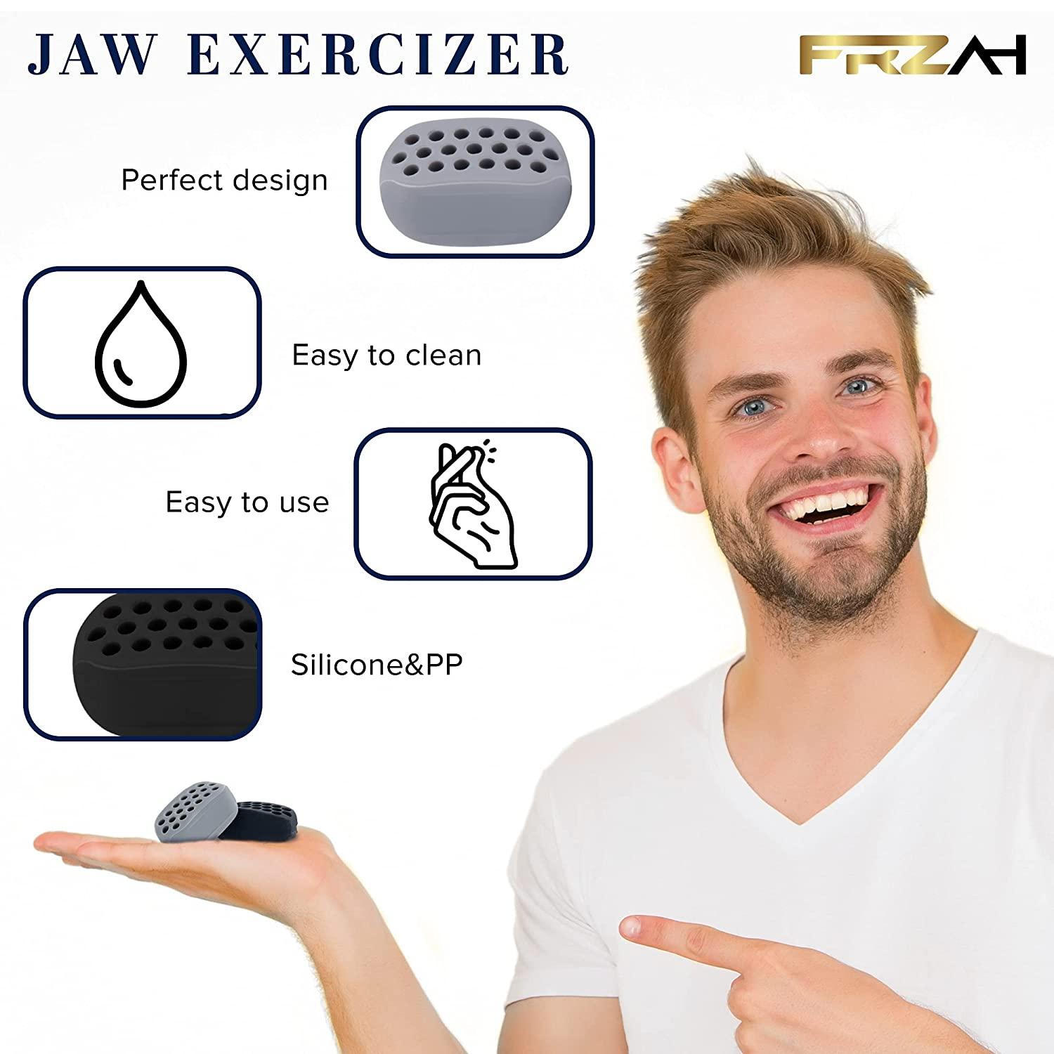 SPEAR Jawline Exerciser with Jade Stone (Pack of 1) - Reduce Double ...