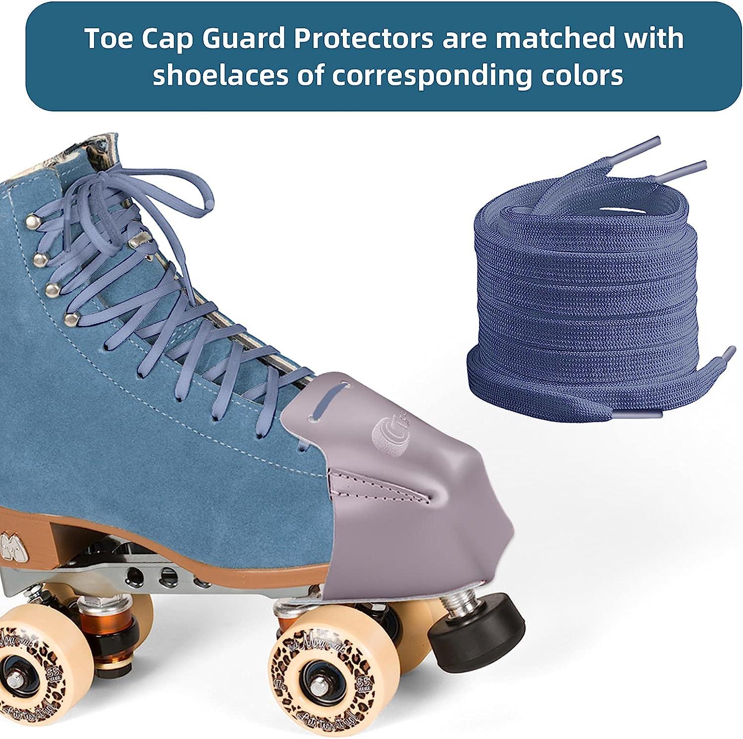 Tanzfrosch Cowhide Roller Skate Toe Guards & Shoelaces - Gray | Buy Now ...