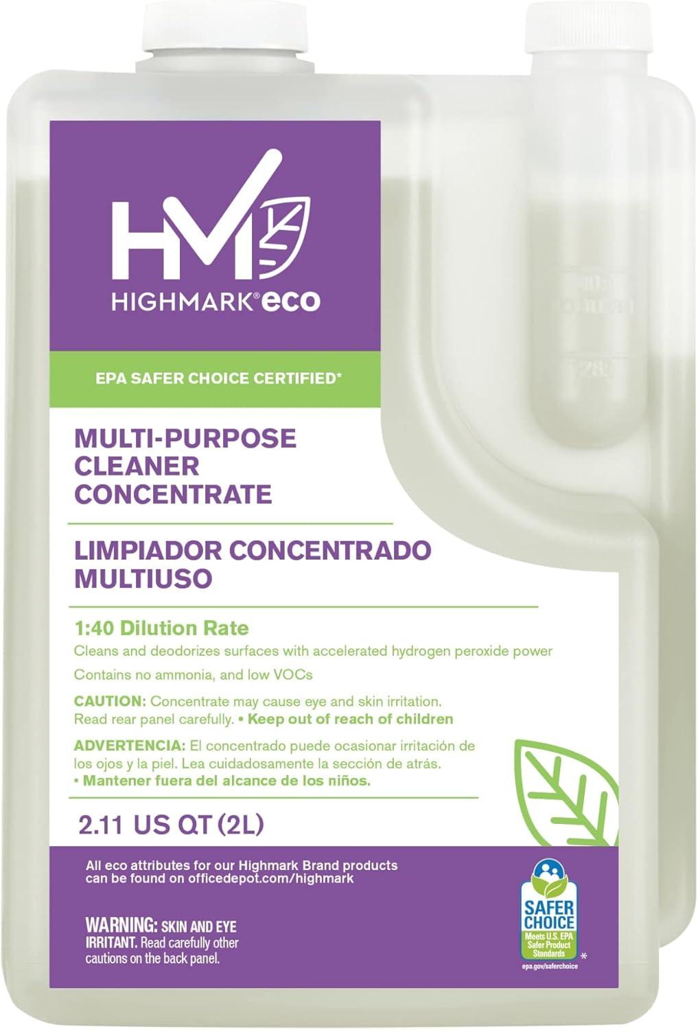 Highmark ECO Multi-Purpose Cleaner Concentrate - 2 Liters | Eco ...