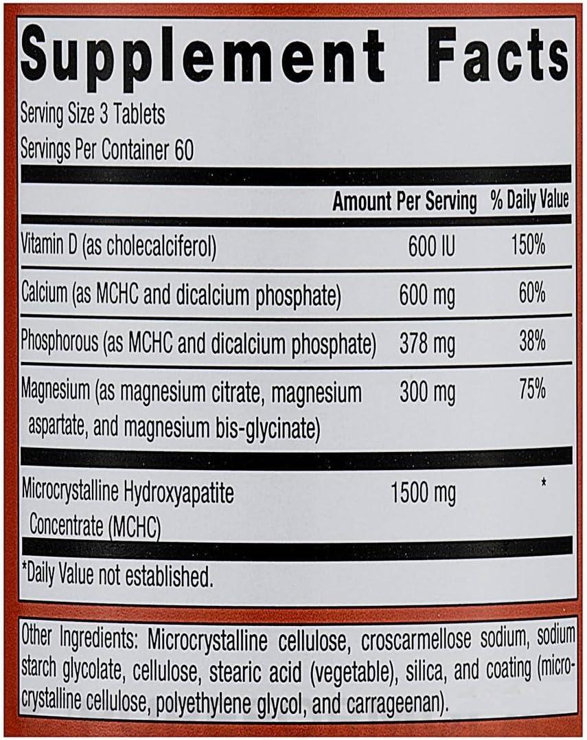 Cal Apatite Bone Builder Magnesium 180 Tabs - TwinPak | Best Bone ...