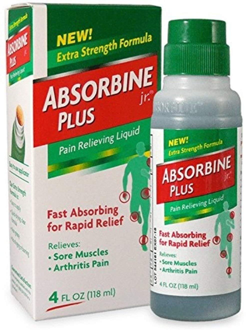 Absorbine Jr Plus Extra Strength Pain Relieving Liquid - 4 fl oz | Buy ...