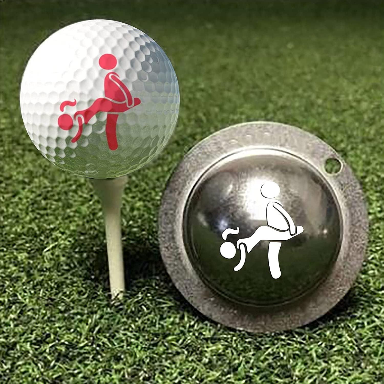 Custom Golf Ball Marker Stamp Stencil Set - Personalized Funny Design ...