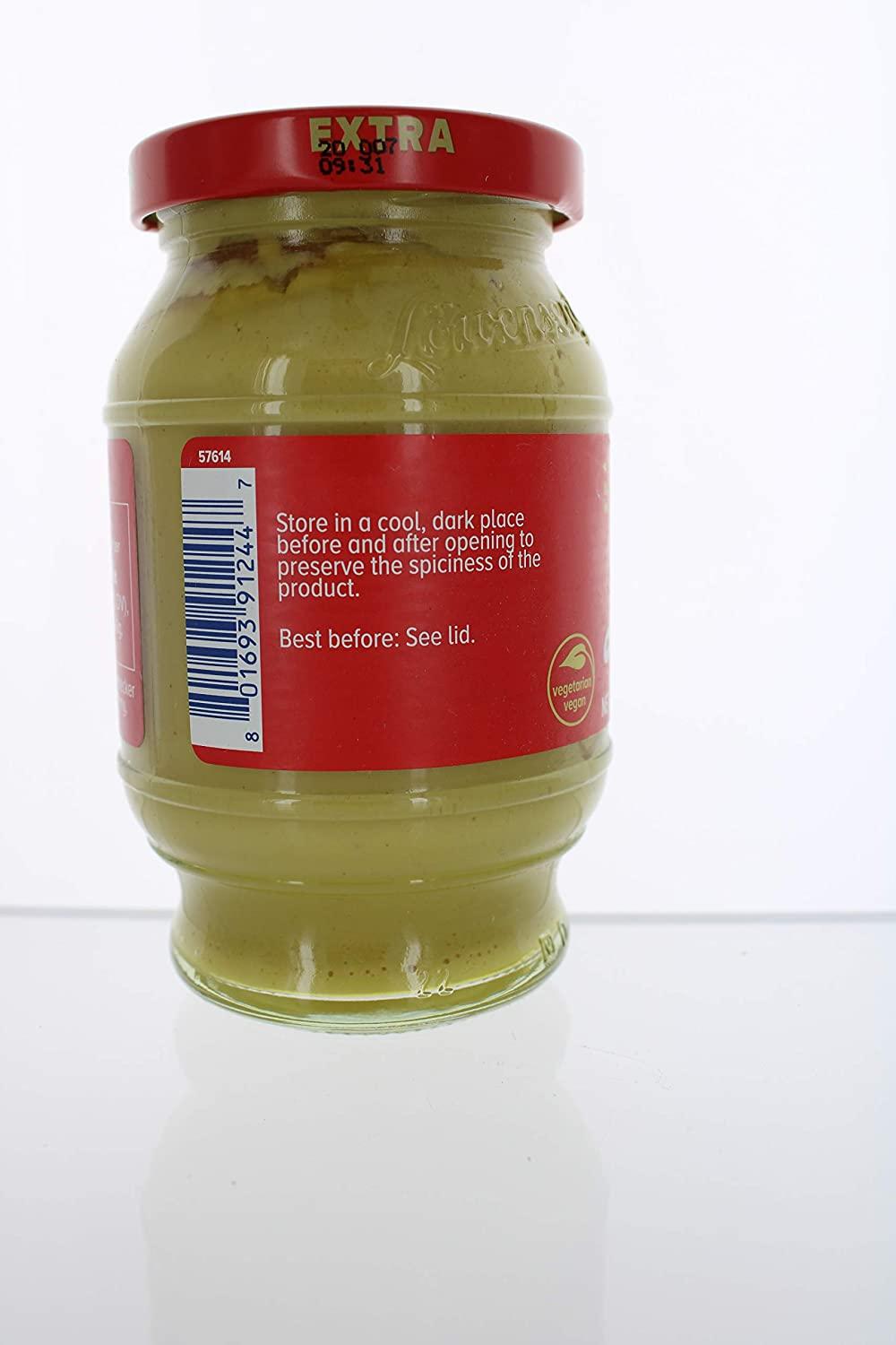 Lowensenf German Xhot Mustard 9.30 oz - Authentic Spicy Condiment | Buy ...