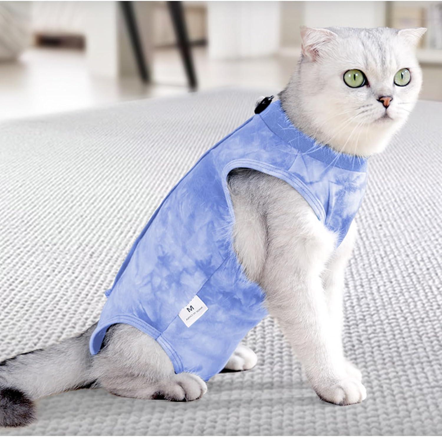 Yoolhamy Katzenbody - Professional Recovery Suit for Cats | Post-Op ...