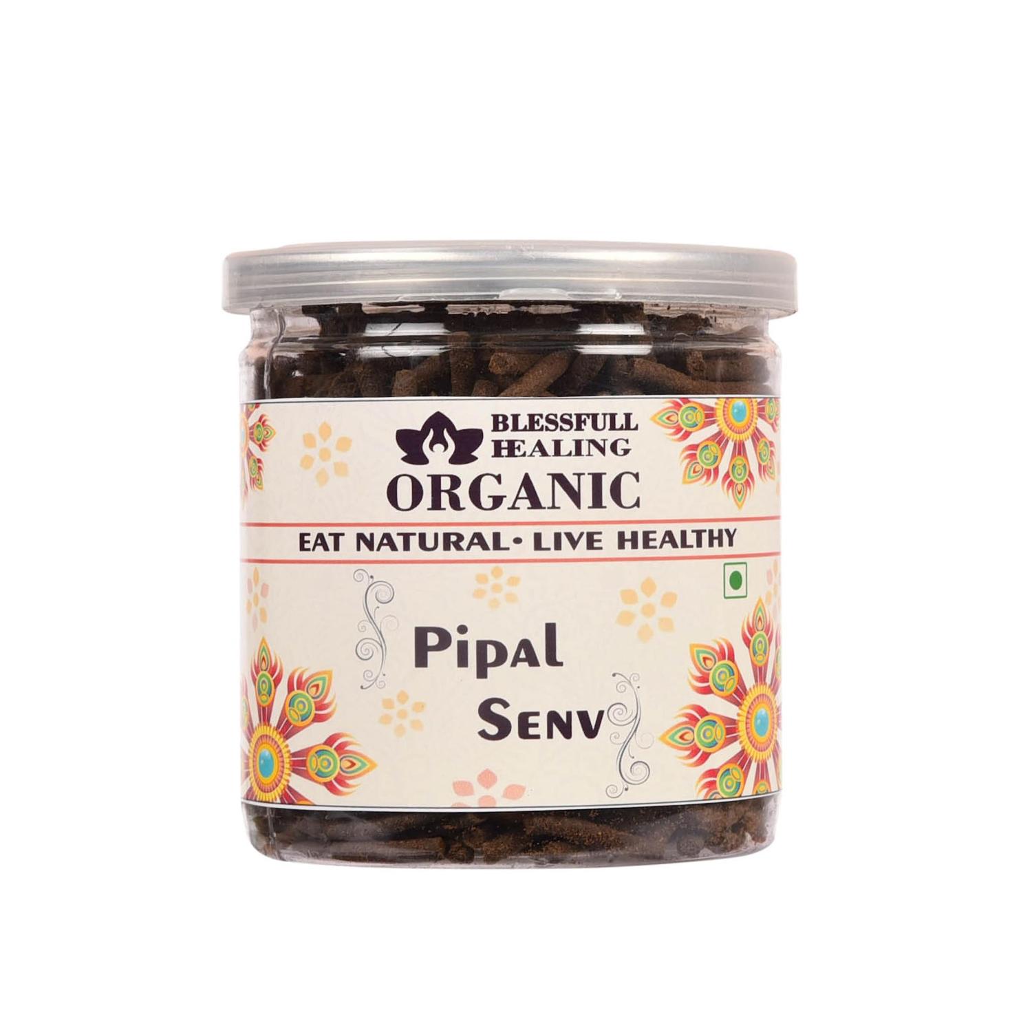 Blessfull Healing Organic Pipal Senv 250 Gram Airtight Container ...