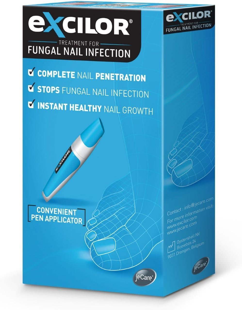Excilor Nail Fungus Treatment Pen - Anti-Fungal Repair for Beautiful ...