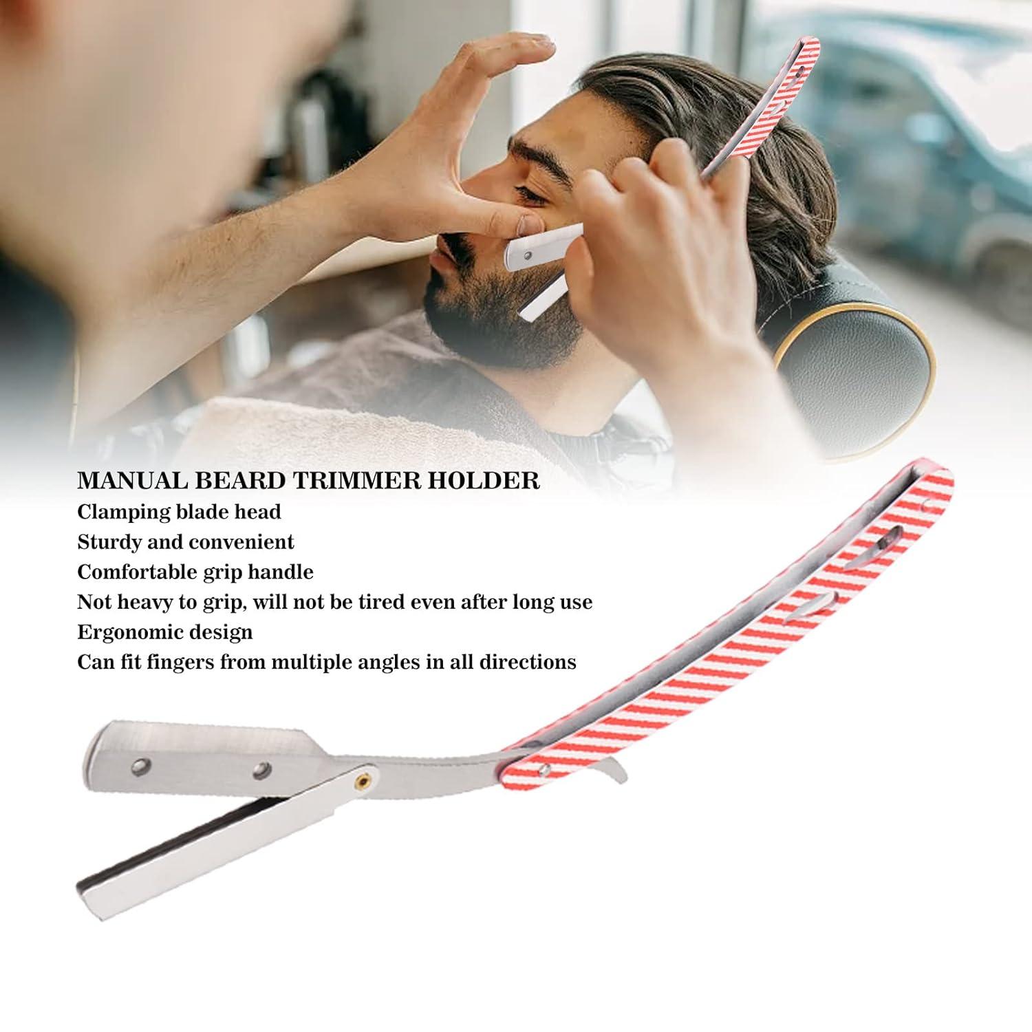 Beard Trimmer Holder - Ergonomic Foldable Blade Stand for Men | Home ...