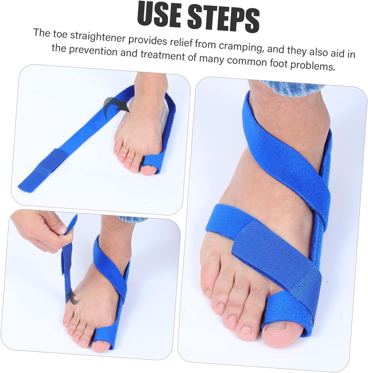 Hemoton Hallux Correction Tape: Bunion Splint & Toe Separator for ...