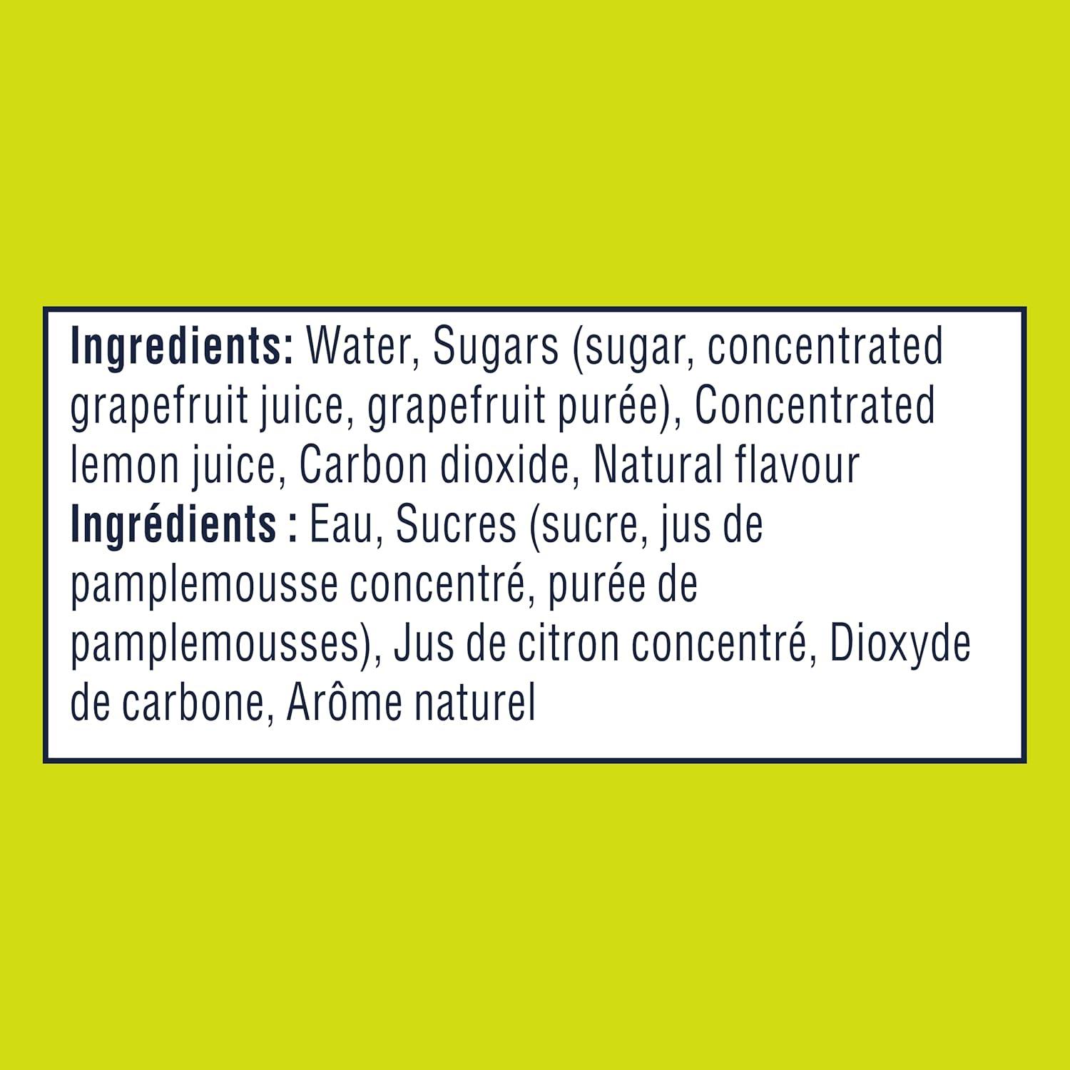 San Pellegrino Naturali Italian Sparkling Drink Pompelmo Grapefruit 330 ...