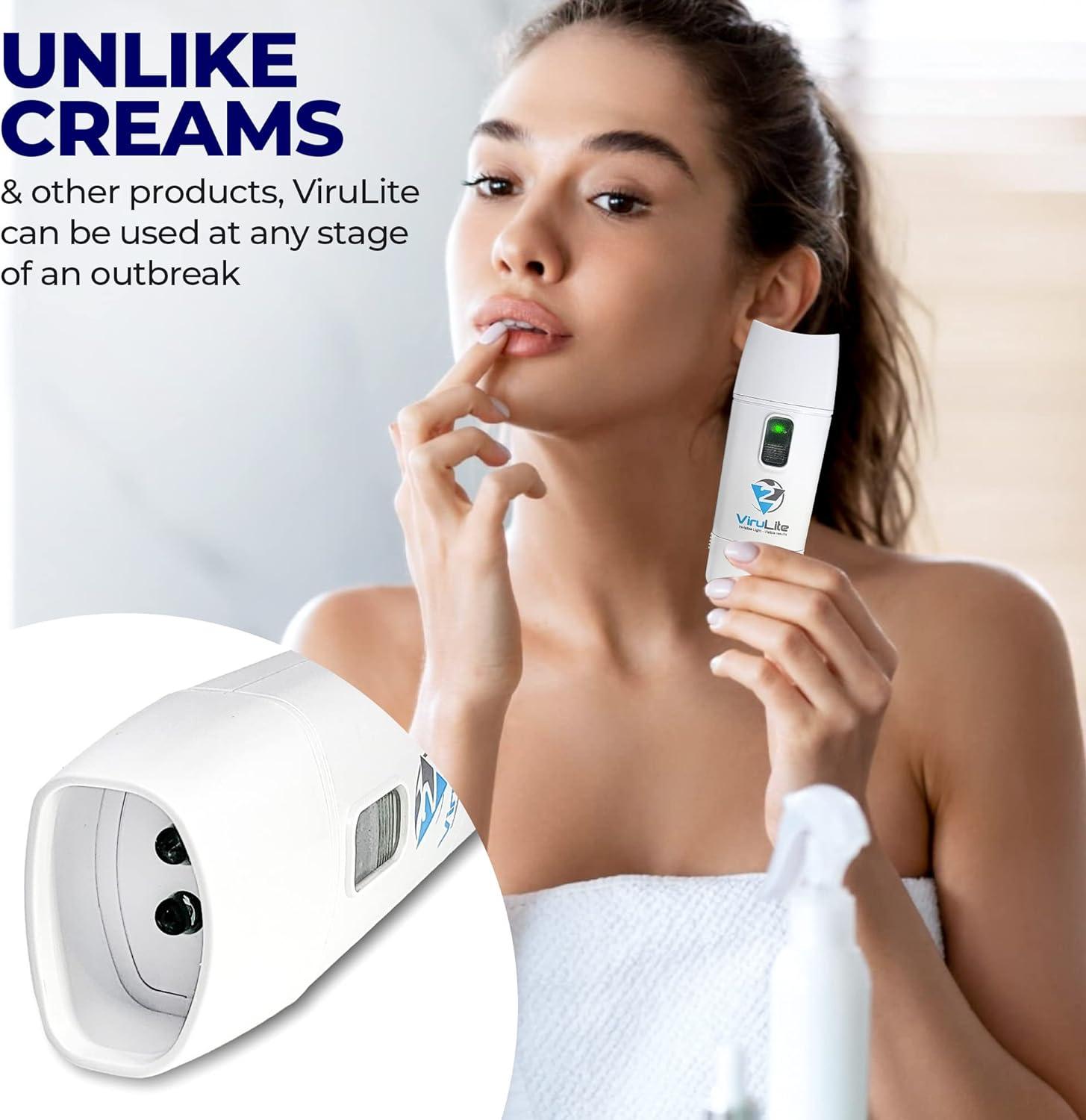Virulite CS 2.0: FDA Cleared Invisible Light Cold Sore Treatment | Buy ...