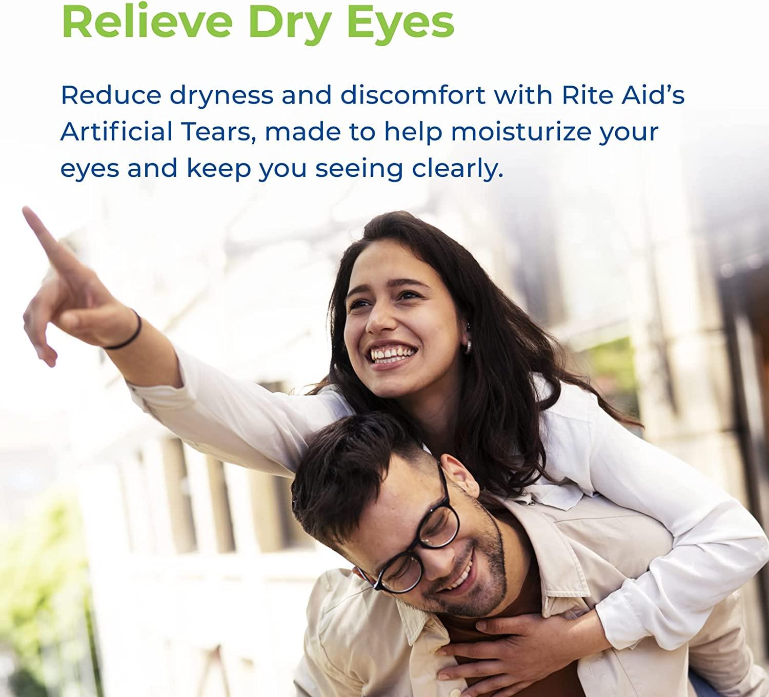 Rite Aid Pharmacy Artificial Tears Sterile 0.5 fl oz - Lubricating Eye ...