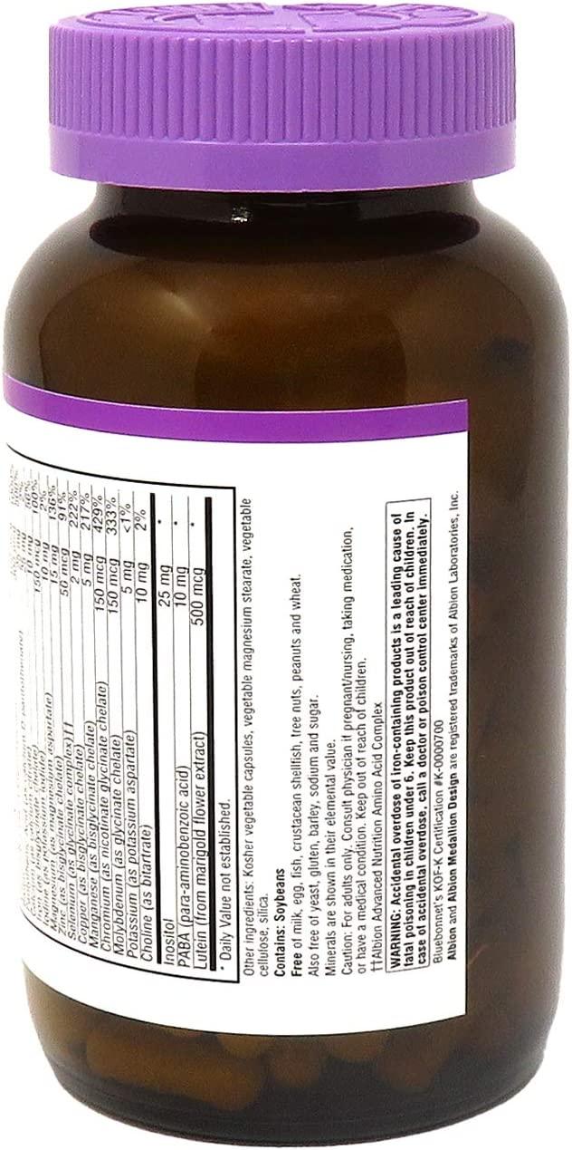 Bluebonnet Nutrition MultiOne Daily Multivitamin - 120 VegCaps for ...