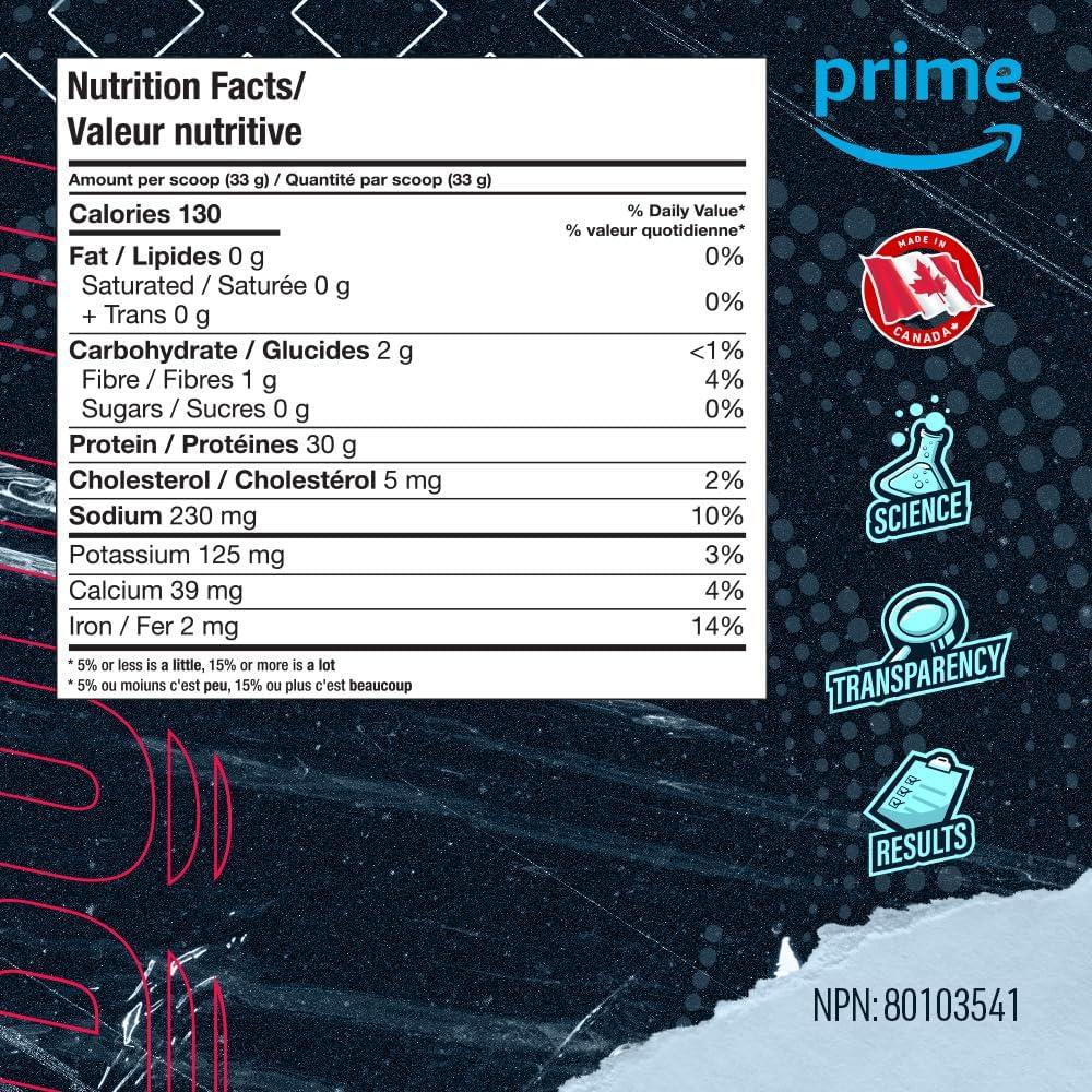 Blue Star Nutraceuticals Iso-Smooth 100% Isolate Whey Protein Powder ...