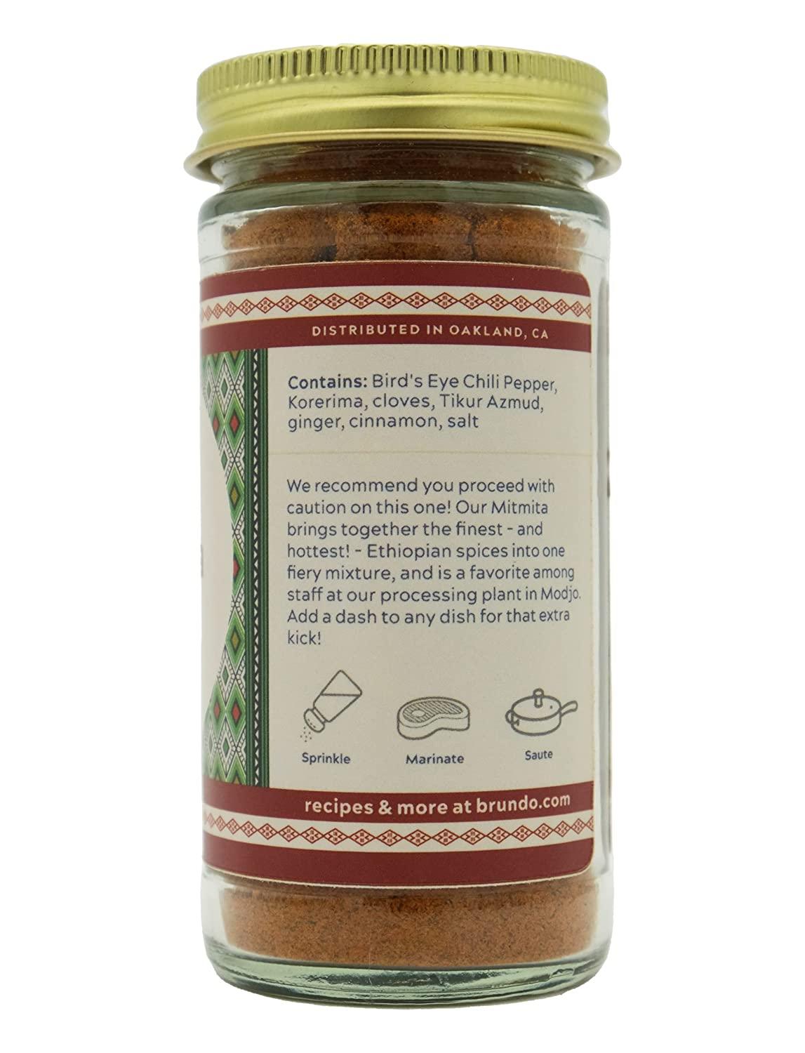 Mitmita - Authentic Ethiopian Spice Blend with Bird's Eye Chili Pepper ...