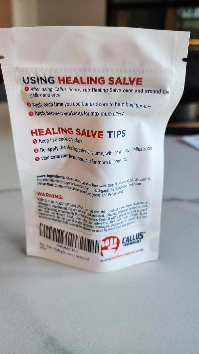 Jumbo Callus Healing Salve for Hands and Feet - Prevent Bleeding and ...