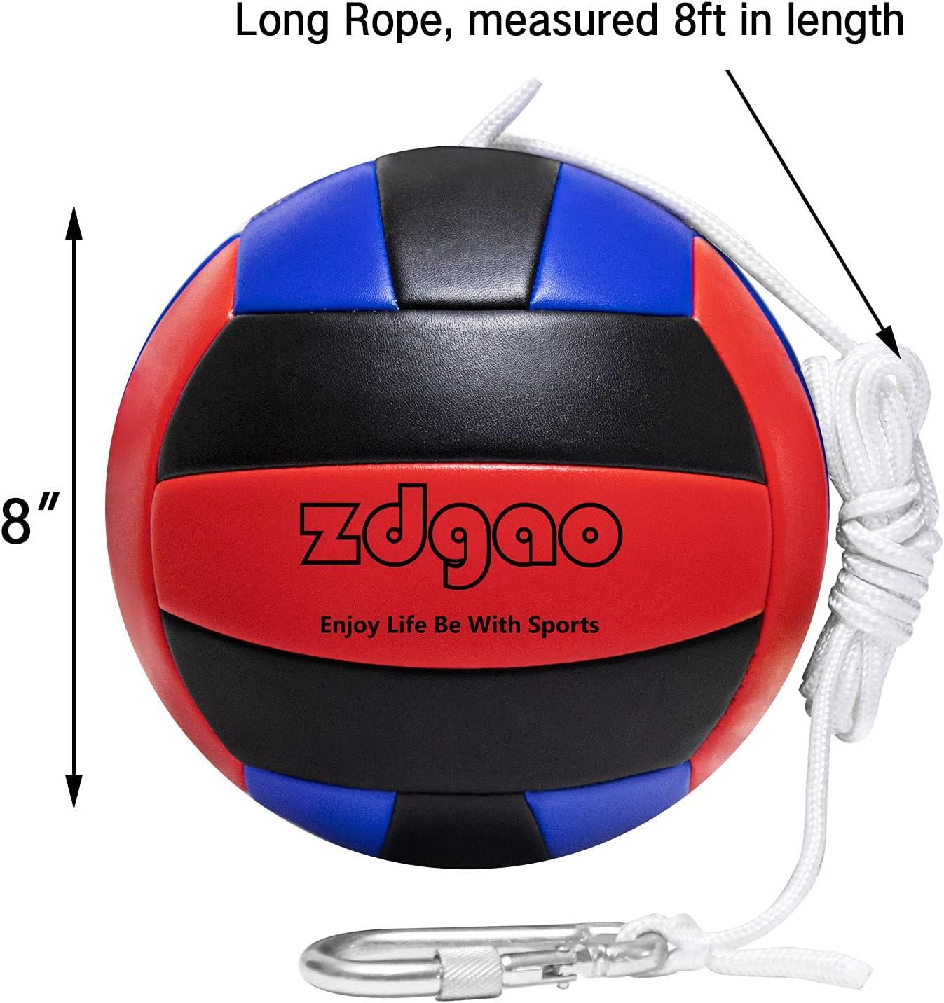 YDDS Tetherball Ball and Rope Set with Carabiner - Replacement Ball for ...