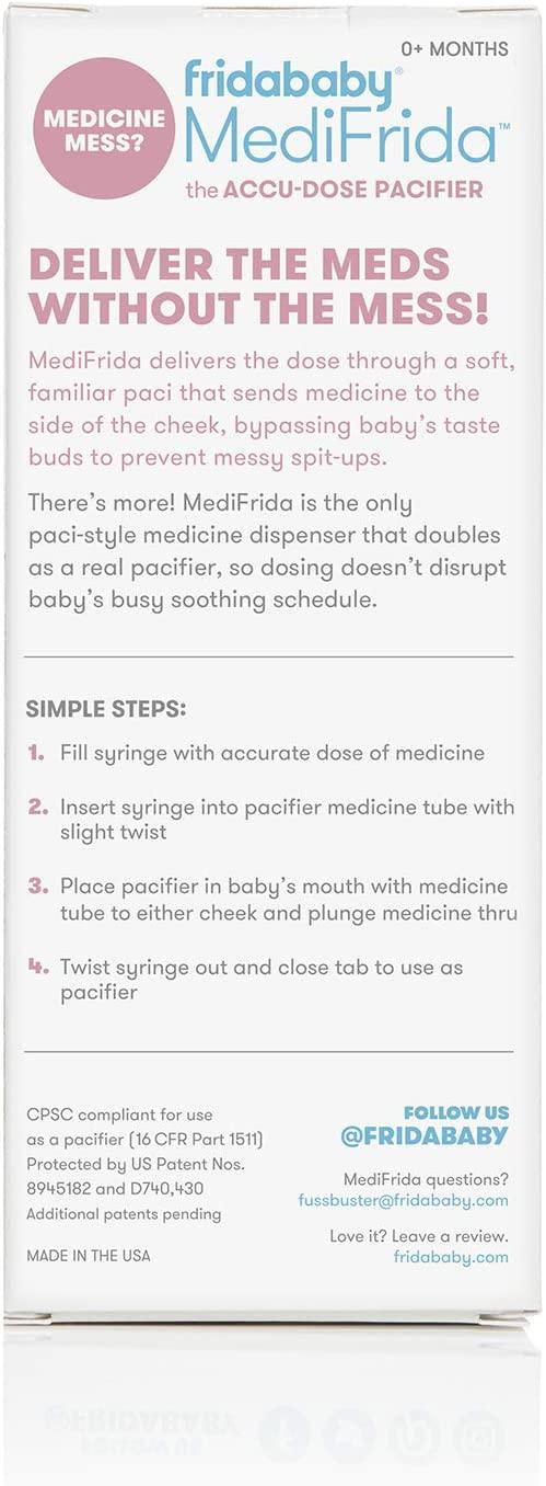 Medi Frida the Accu-Dose Pacifier Baby Medicine Dispenser by FridaBaby ...