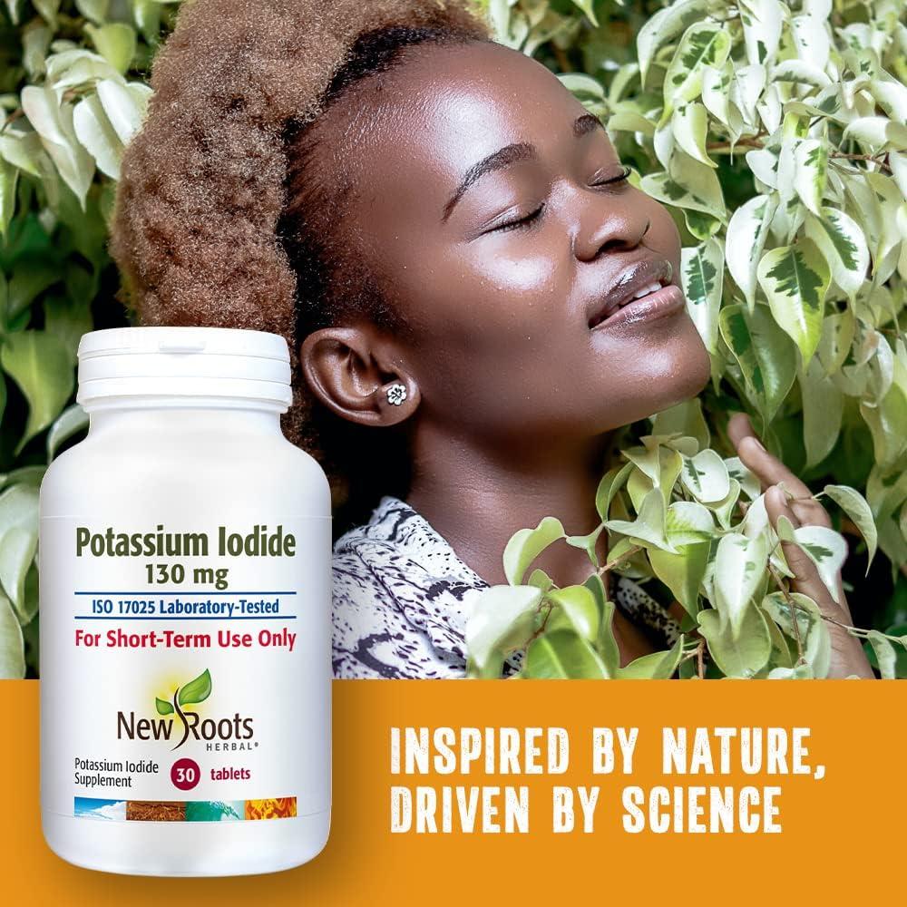 New Roots Herbal Potassium Iodide 130mg Supplement (30 tabs) - YODO ...