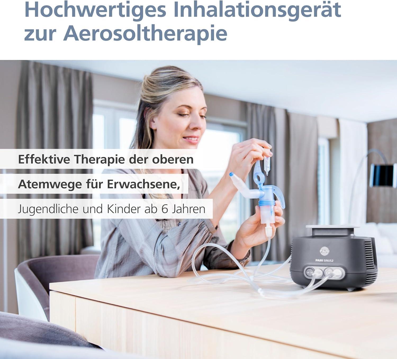 Pari Sinus2 Inhalation Device for Children & Adults | Pulsating Aerosol ...