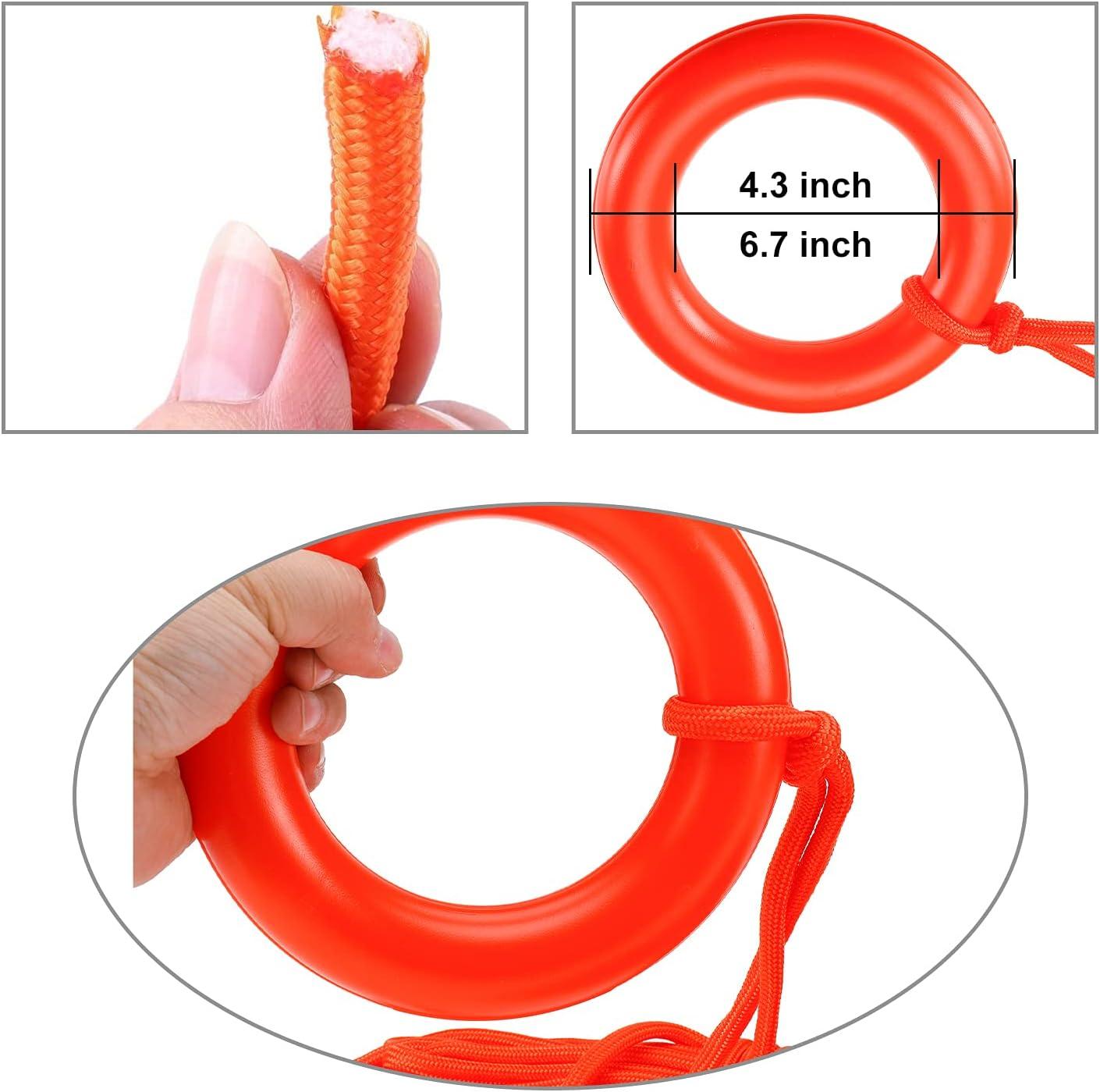 2 Pack Patioer Water Floating Lifesaving Rope 98.4FT - Outdoor Professional Throwing Rescue ...